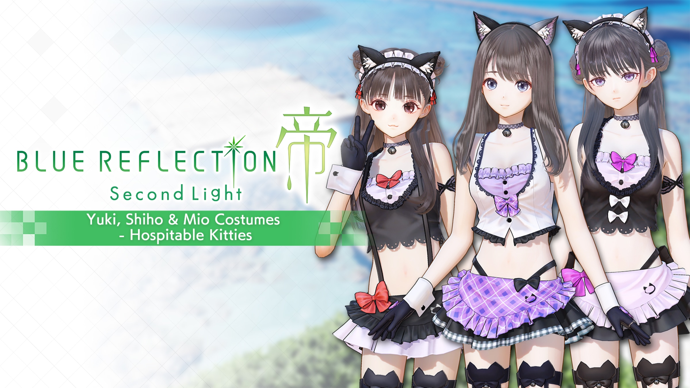 Yuki, Shiho & Mio Costumes - Hospitable Kitties para Nintendo Switch ...