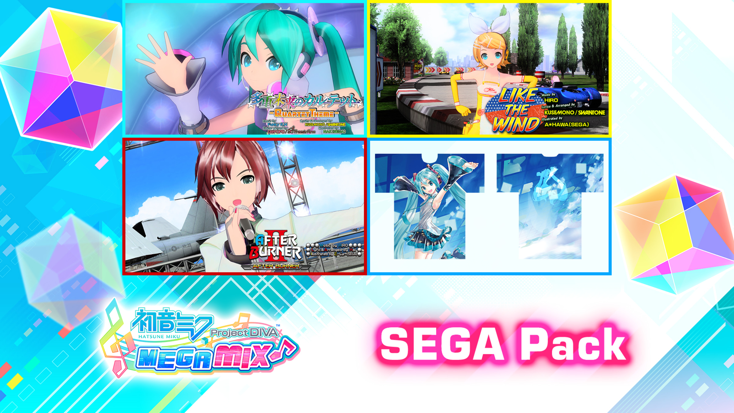 Hatsune Miku: Project DIVA Mega Mix SEGA Pack para Nintendo Switch - Sitio Oficial de Nintendo ...
