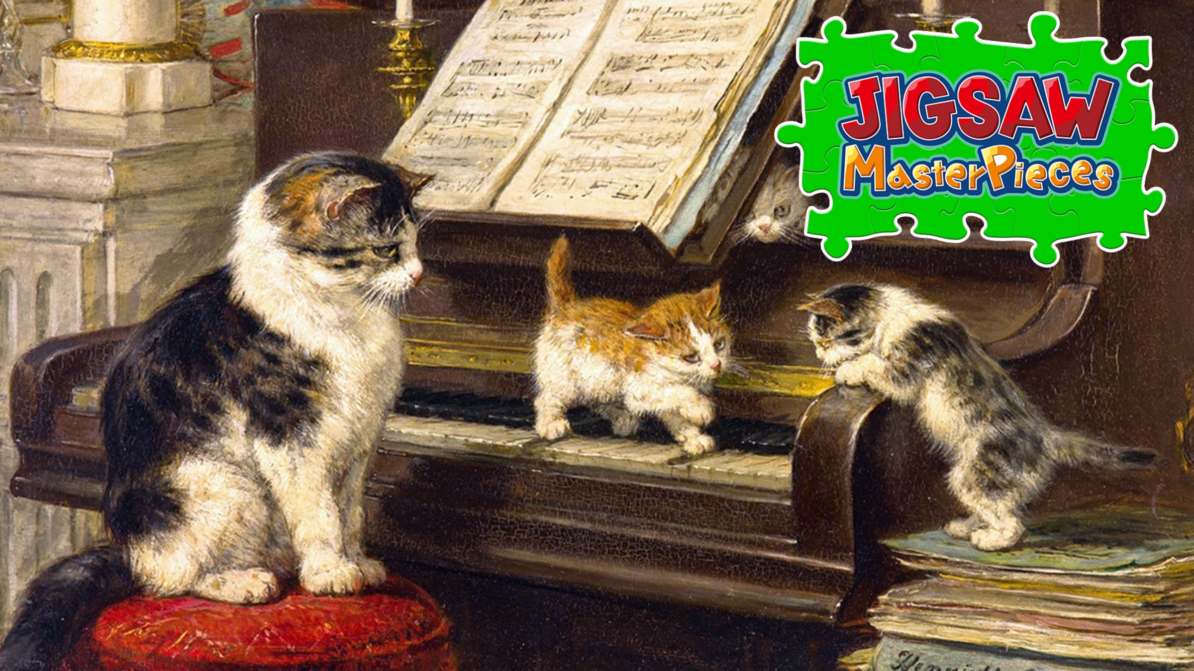 Masterpieces of World - Dogs and Cats in the Painting - para Nintendo ...