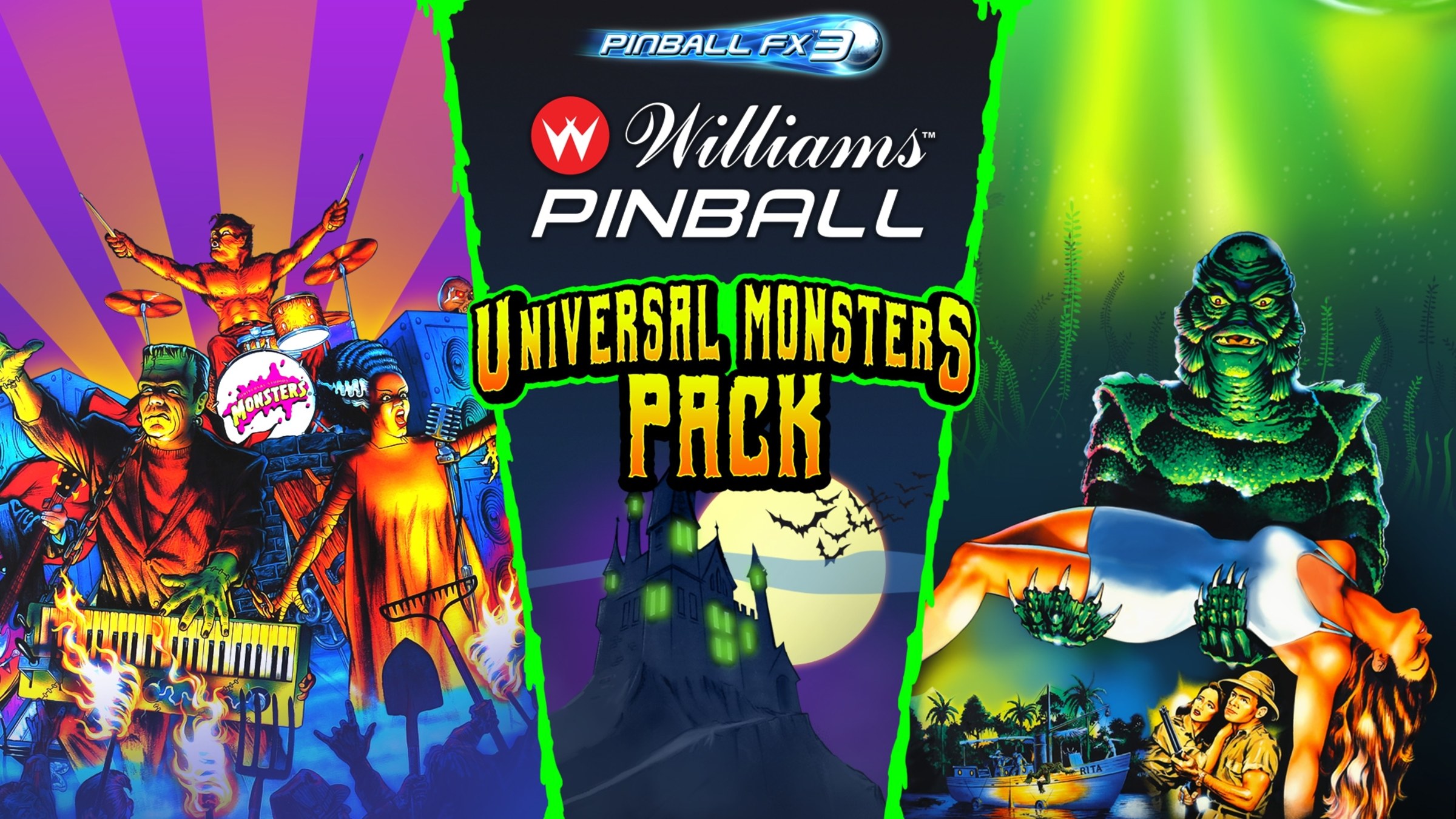 Pinball FX3 - Williams™ Pinball: Universal Monsters Pack para Nintendo ...