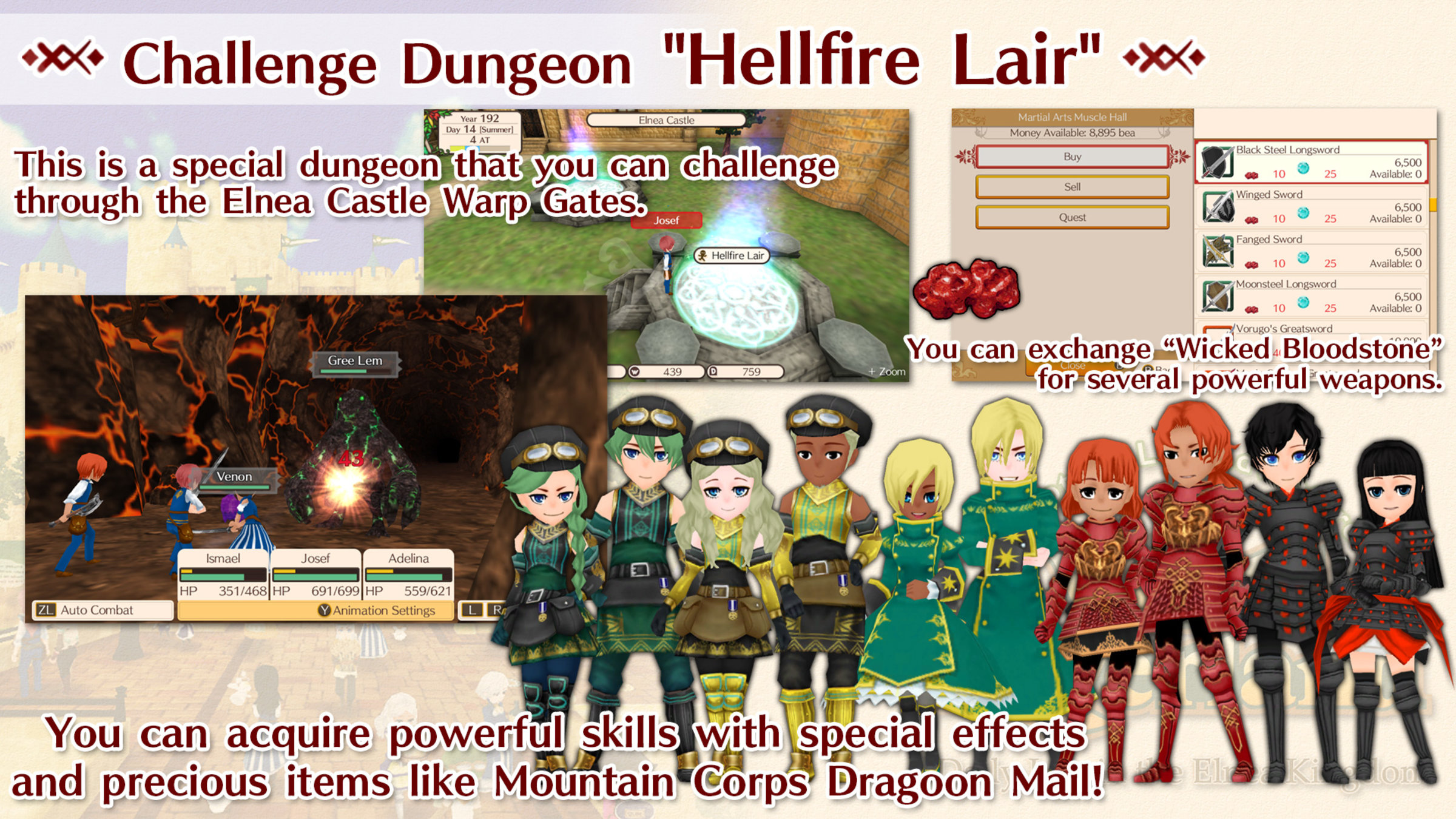 Challenge Dungeon "Hellfire Lair" para Nintendo Switch - Sitio Oficial ...