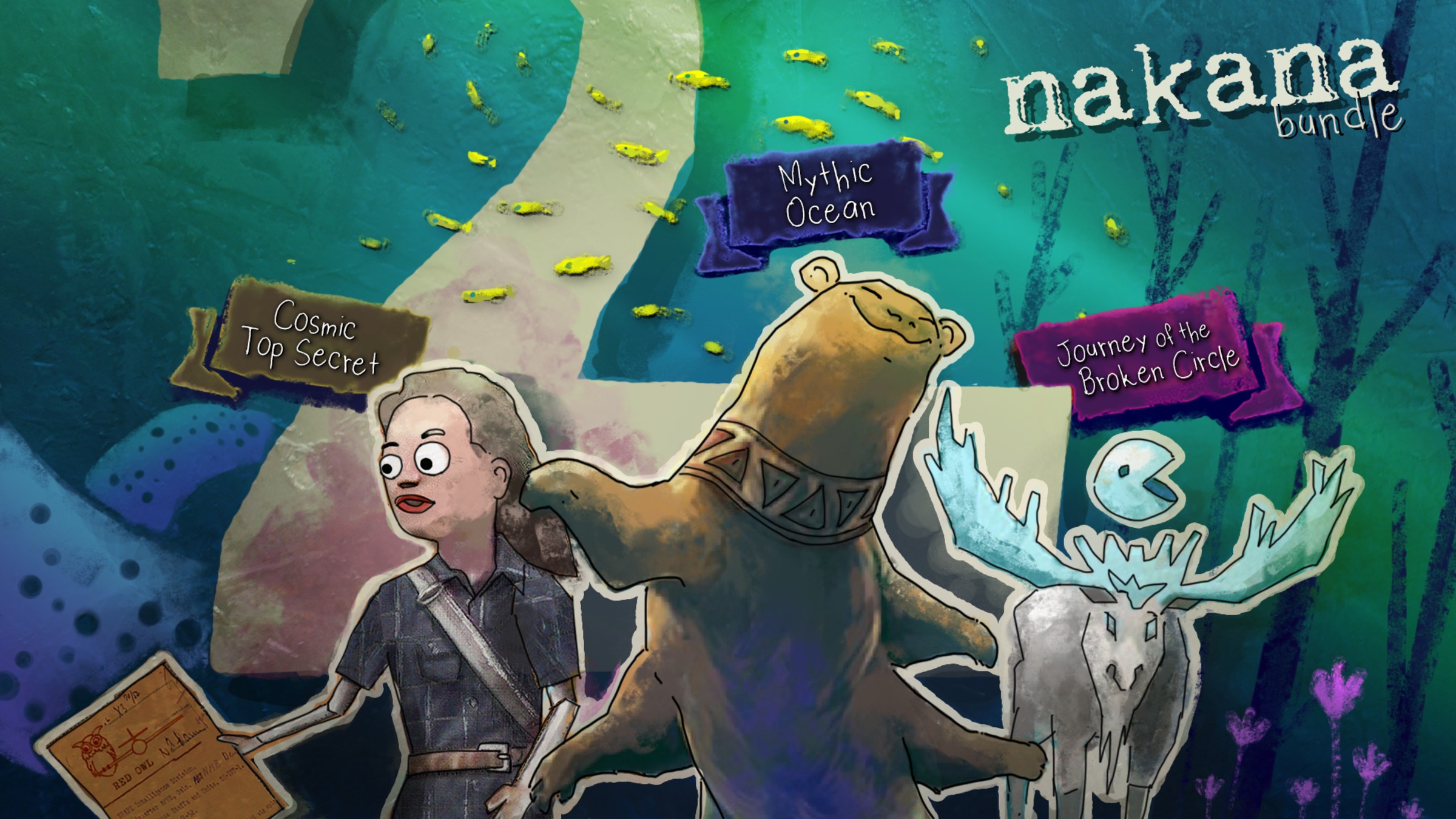 Nakana Bundle #2 (Mythic Ocean + Journey of the Broken Circle + Cosmic ...