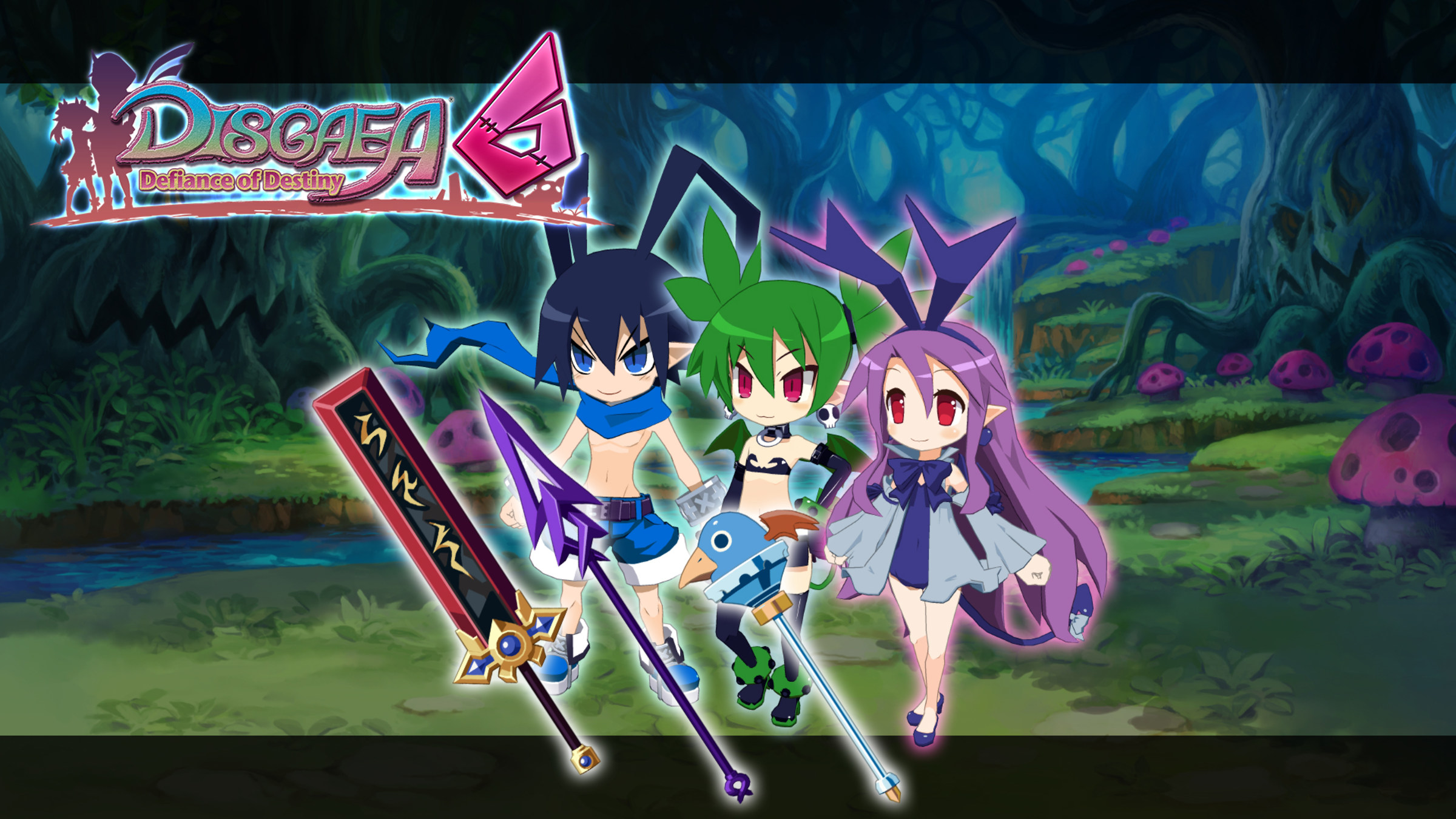Disgaea 6 Laharl, Etna, and Flonne Color & Equipment Set para Nintendo ...