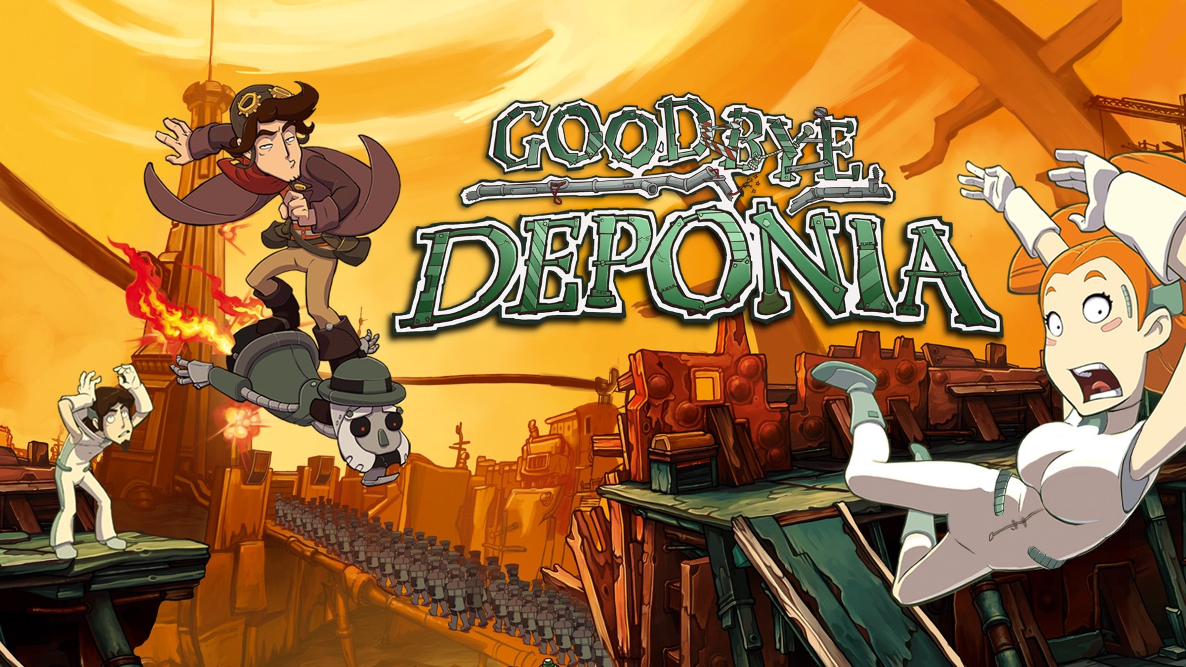 Goodbye Deponia para Nintendo Switch - Site Oficial da Nintendo para Brasil