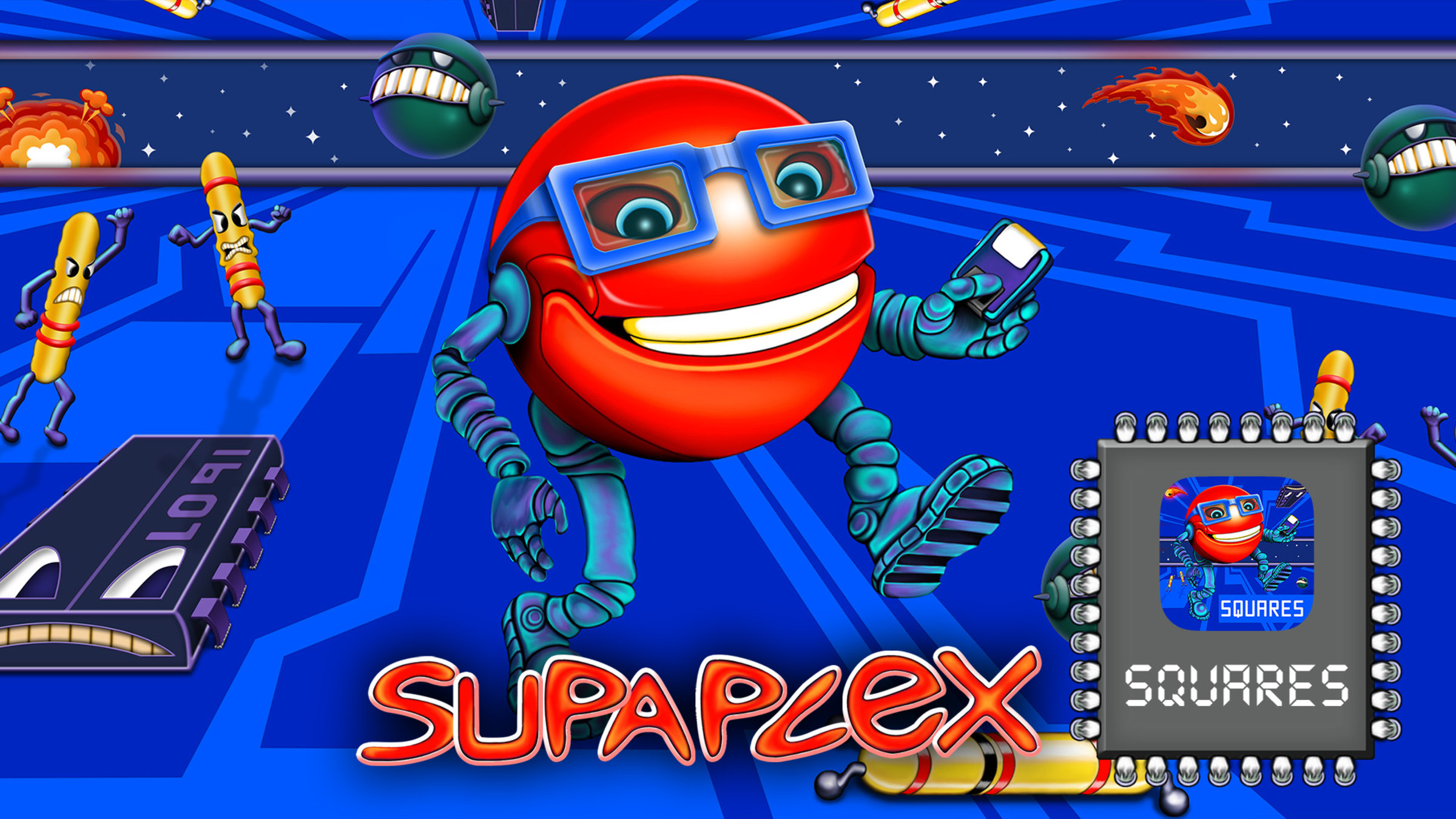 Supaplex SQUARES para Nintendo Switch - Site Oficial da Nintendo para Brasil