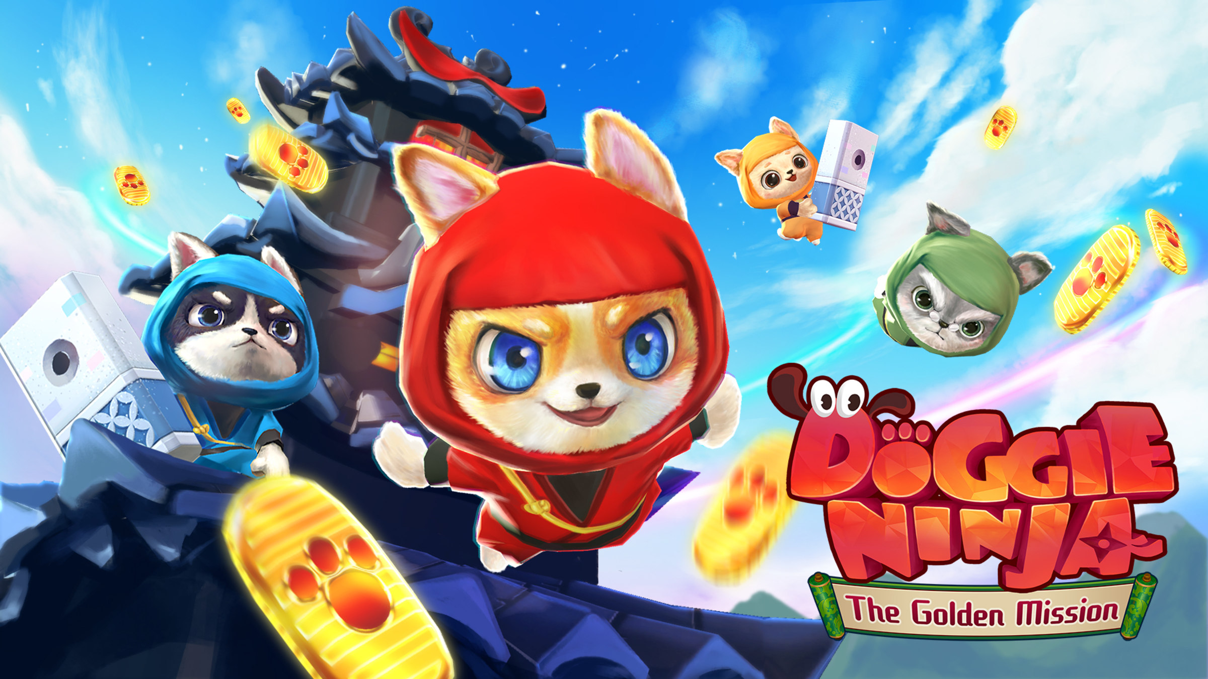 Doggie Ninja The Golden Mission for Nintendo Switch - Nintendo Official ...