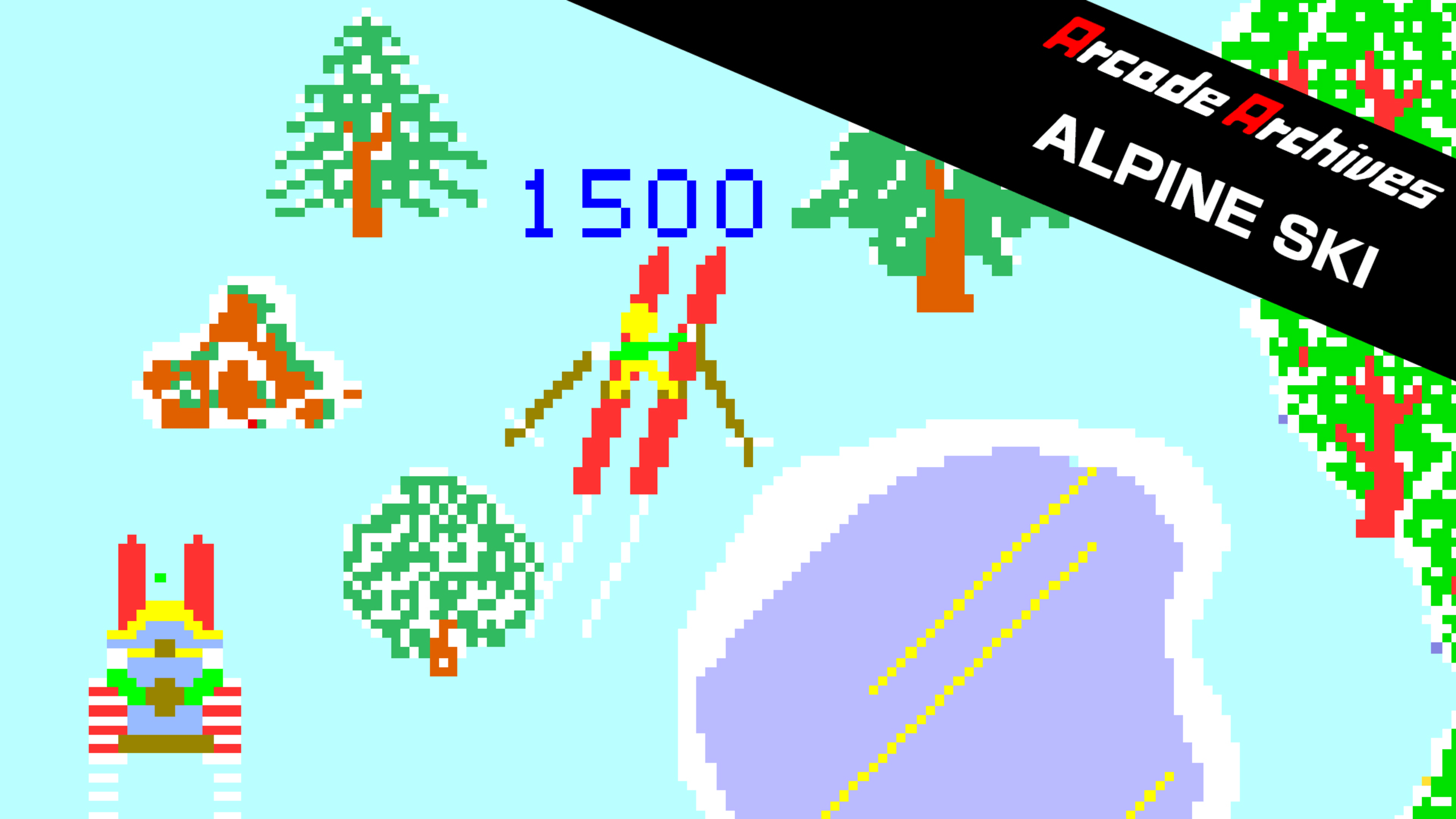 Arcade Archives ALPINE SKI for Nintendo Switch - Nintendo Official Site