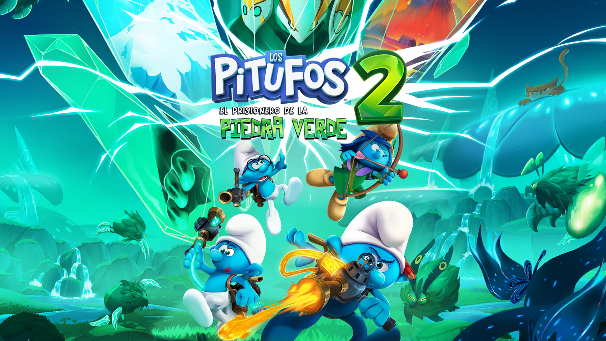 Los Pitufos 2: El prisionero de la Piedra Verde para Nintendo Switch ...