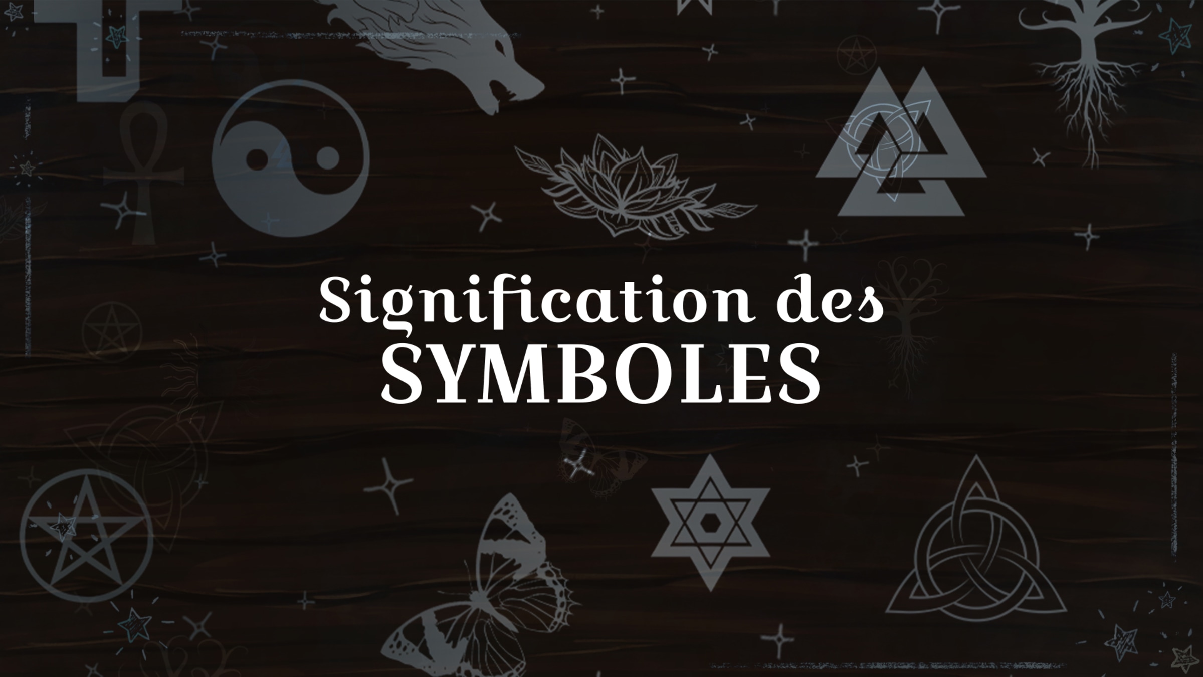Signification Des Symboles De Texte