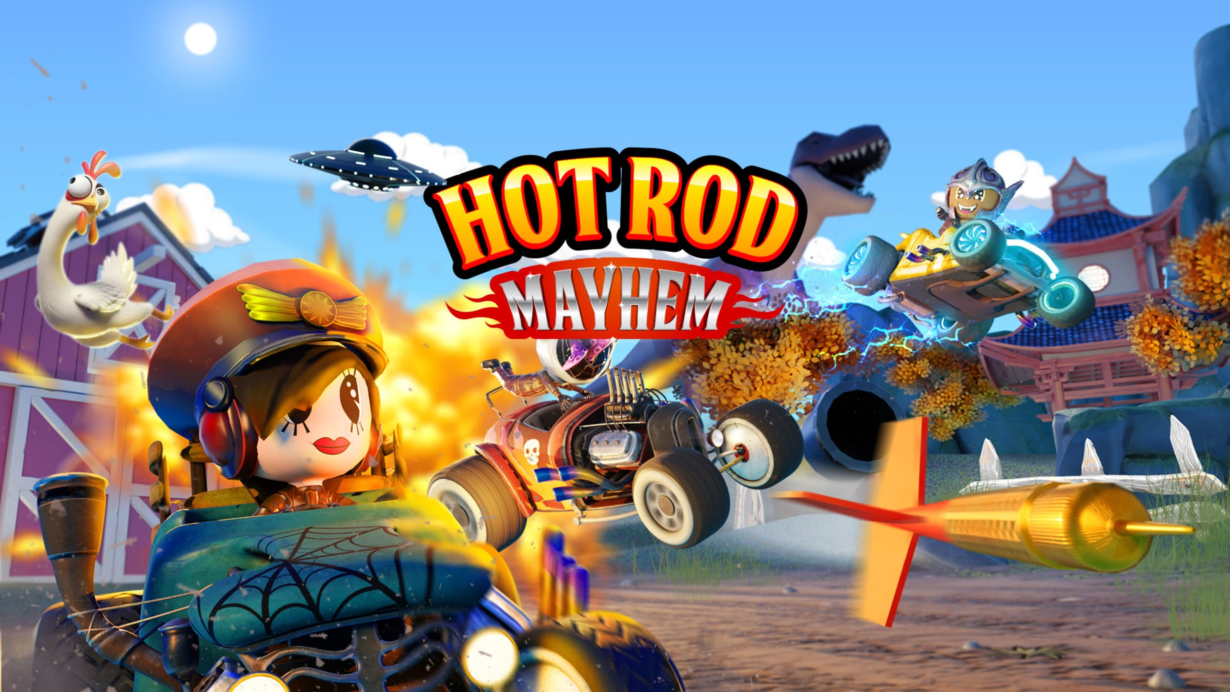 Hot Rod Mayhem para Nintendo Switch - Sitio Oficial de Nintendo para Mexico
