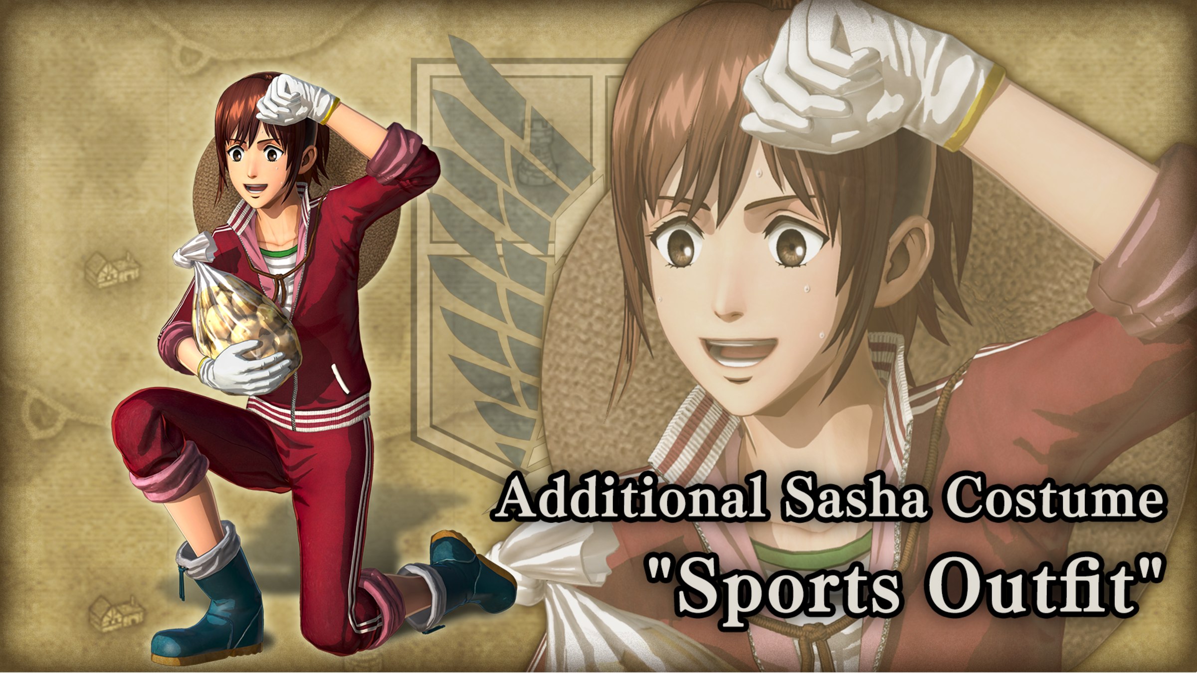 Additional Sasha Costume: "Sports Outfit" for Nintendo Switch ...