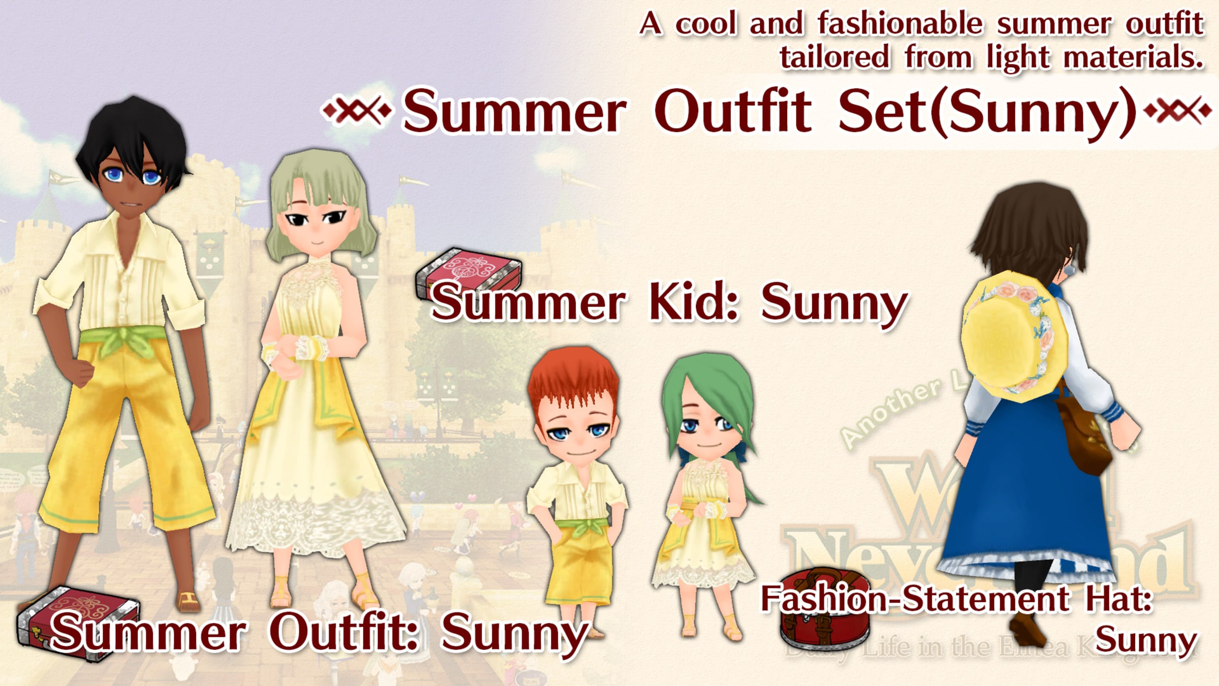 Summer Outfit Set(Sunny) for Nintendo Switch - Nintendo Official Site
