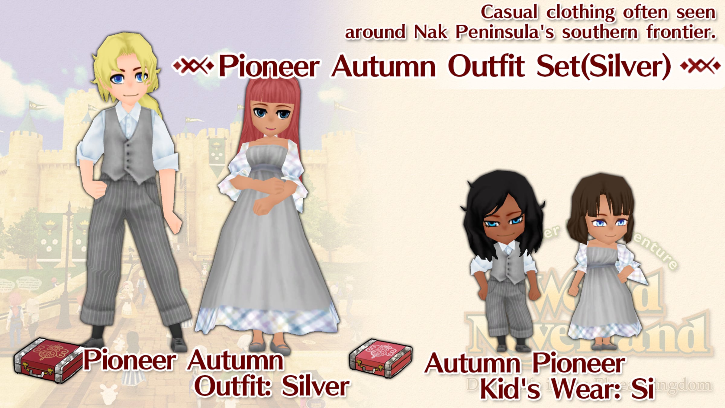 Pioneer Autumn Outfit Set(Silver) for Nintendo Switch - Nintendo ...