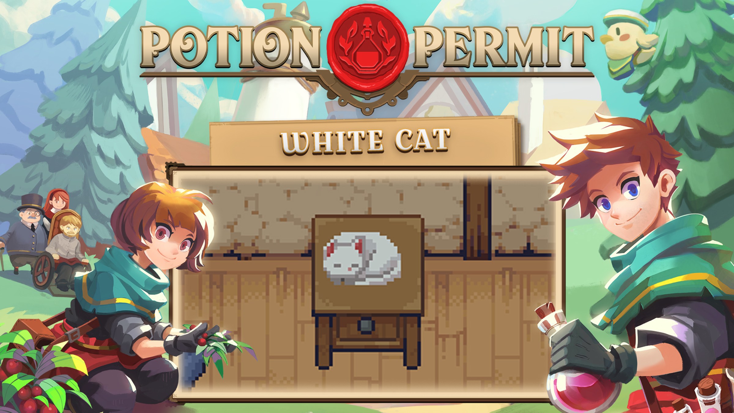 Potion Permit - Decorative Cat para Nintendo Switch - Site Oficial da ...
