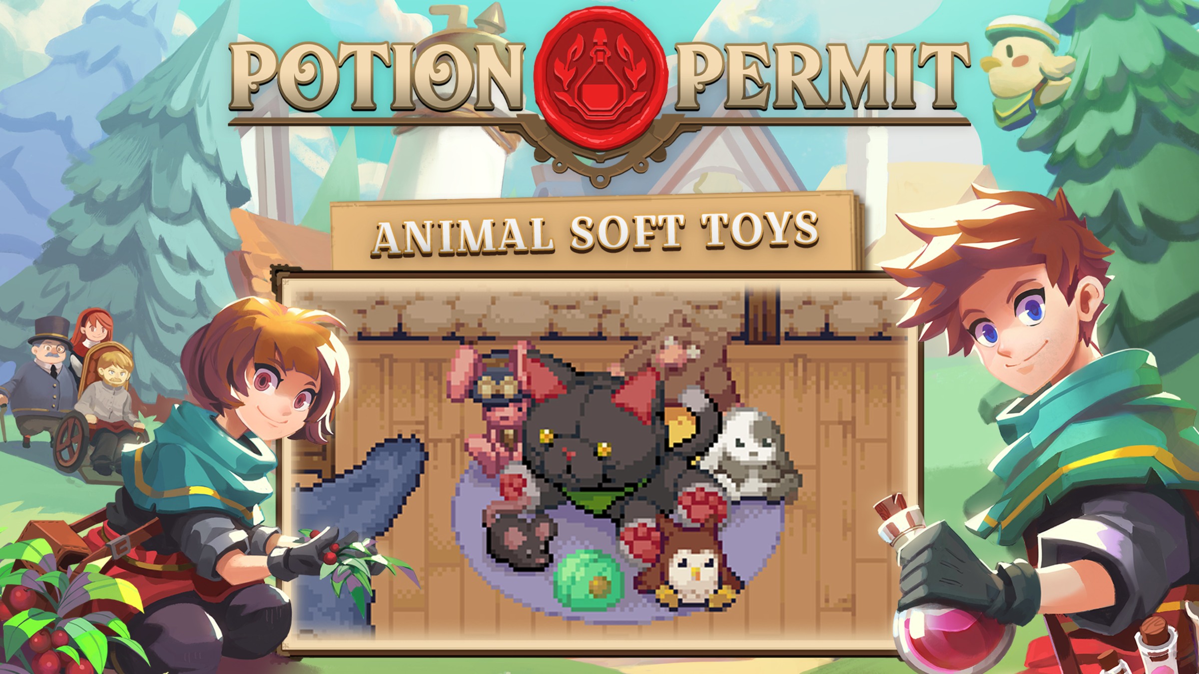 Potion Permit - Animal Plushies pour Nintendo Switch - Site Officiel ...