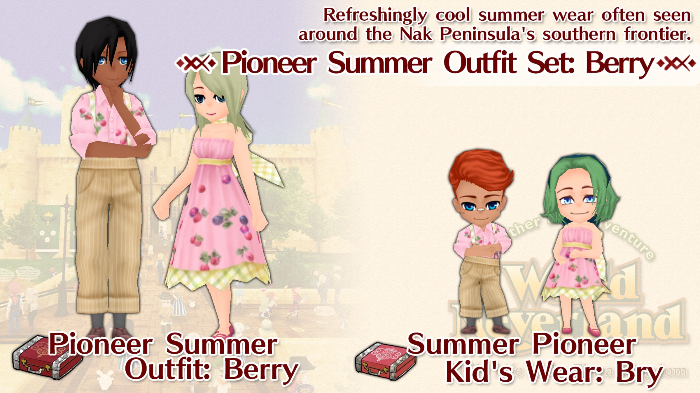 Pioneer Summer Outfit Set: Berry for Nintendo Switch - Nintendo ...