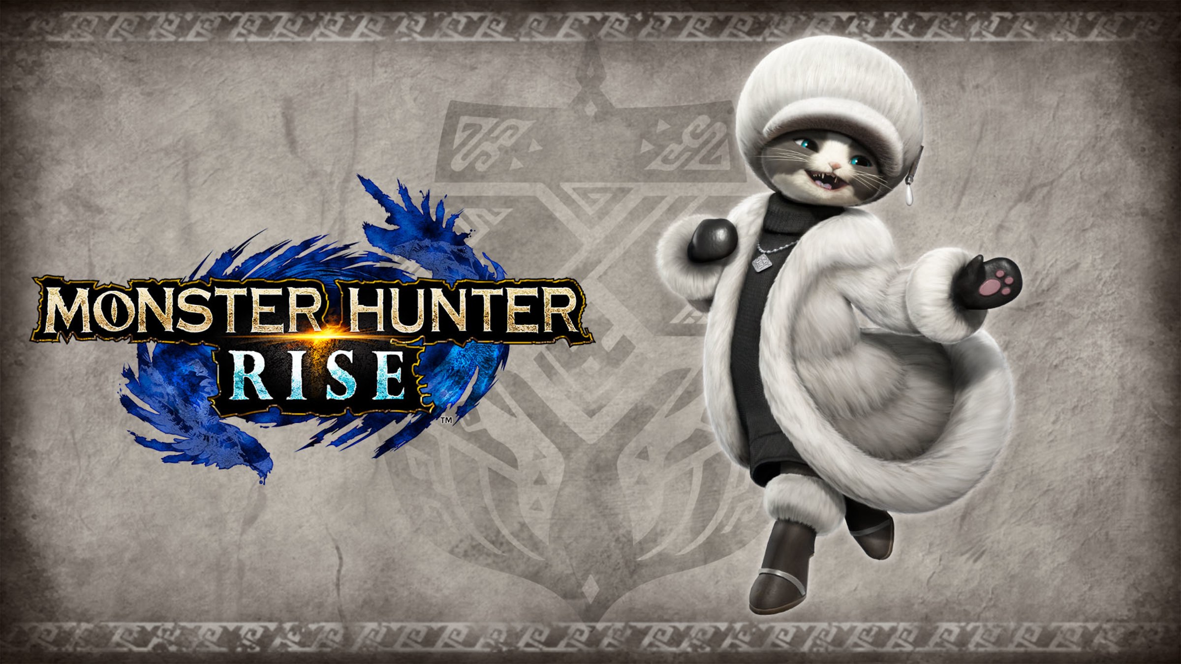 "Felyne Fluffy Fur" Palico layered armor set for Nintendo Switch ...