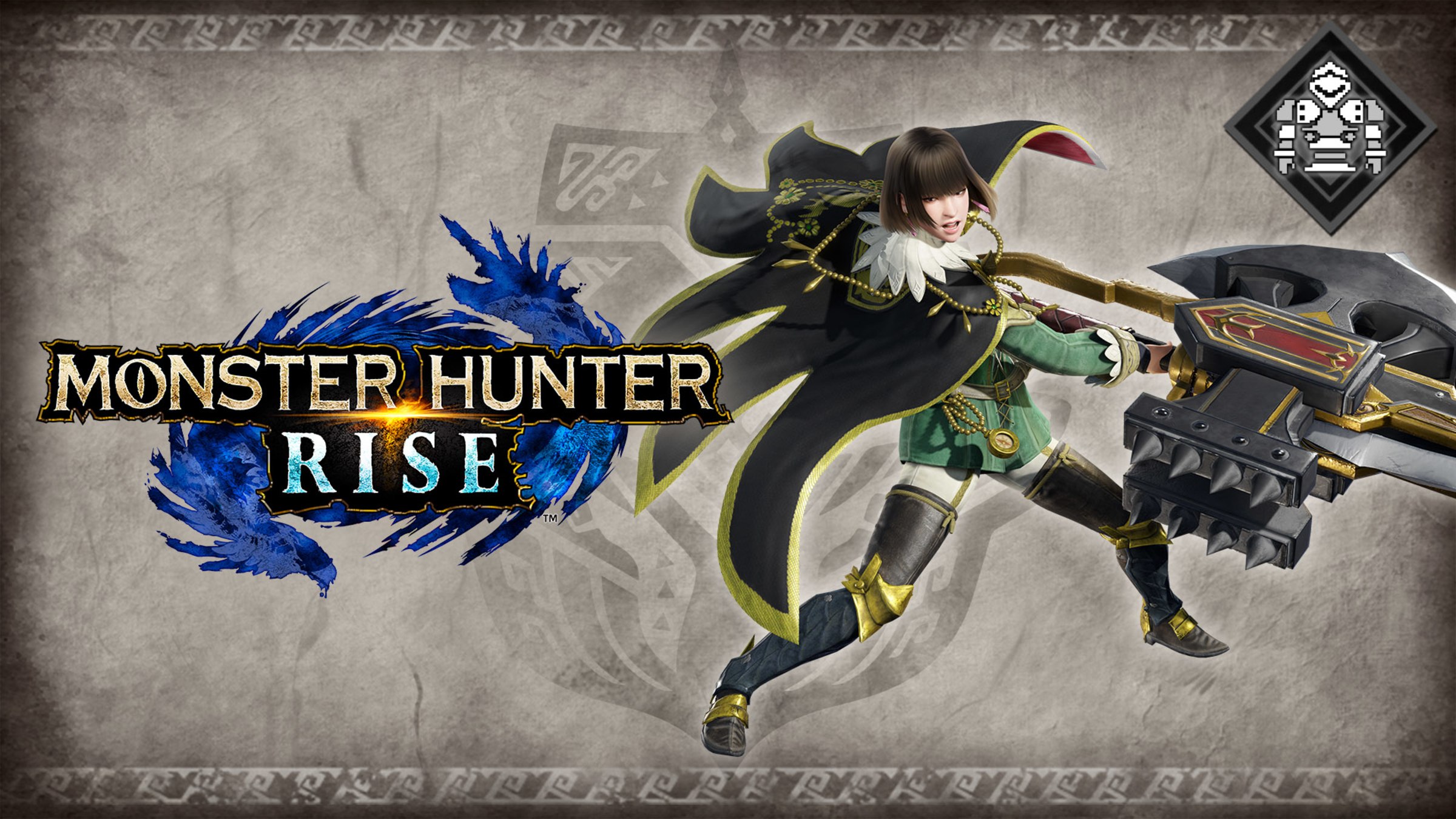 Set de armadura superpuesta "Rondine" para cazadores para Nintendo ...