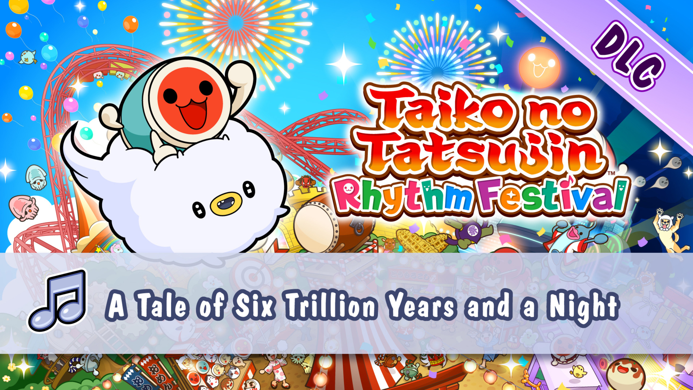Taiko no Tatsujin: Rhythm Festival - A Tale of Six Trillion Years and a Night for Nintendo ...