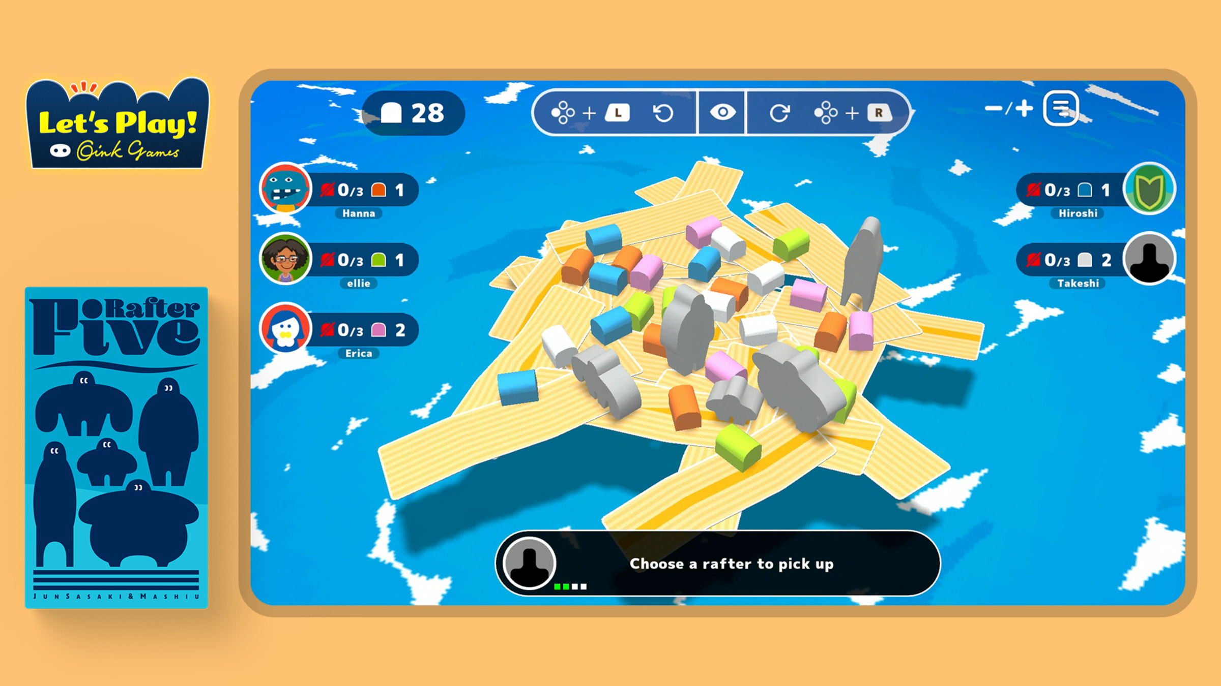 Rafter Five for Nintendo Switch - Nintendo Official Site