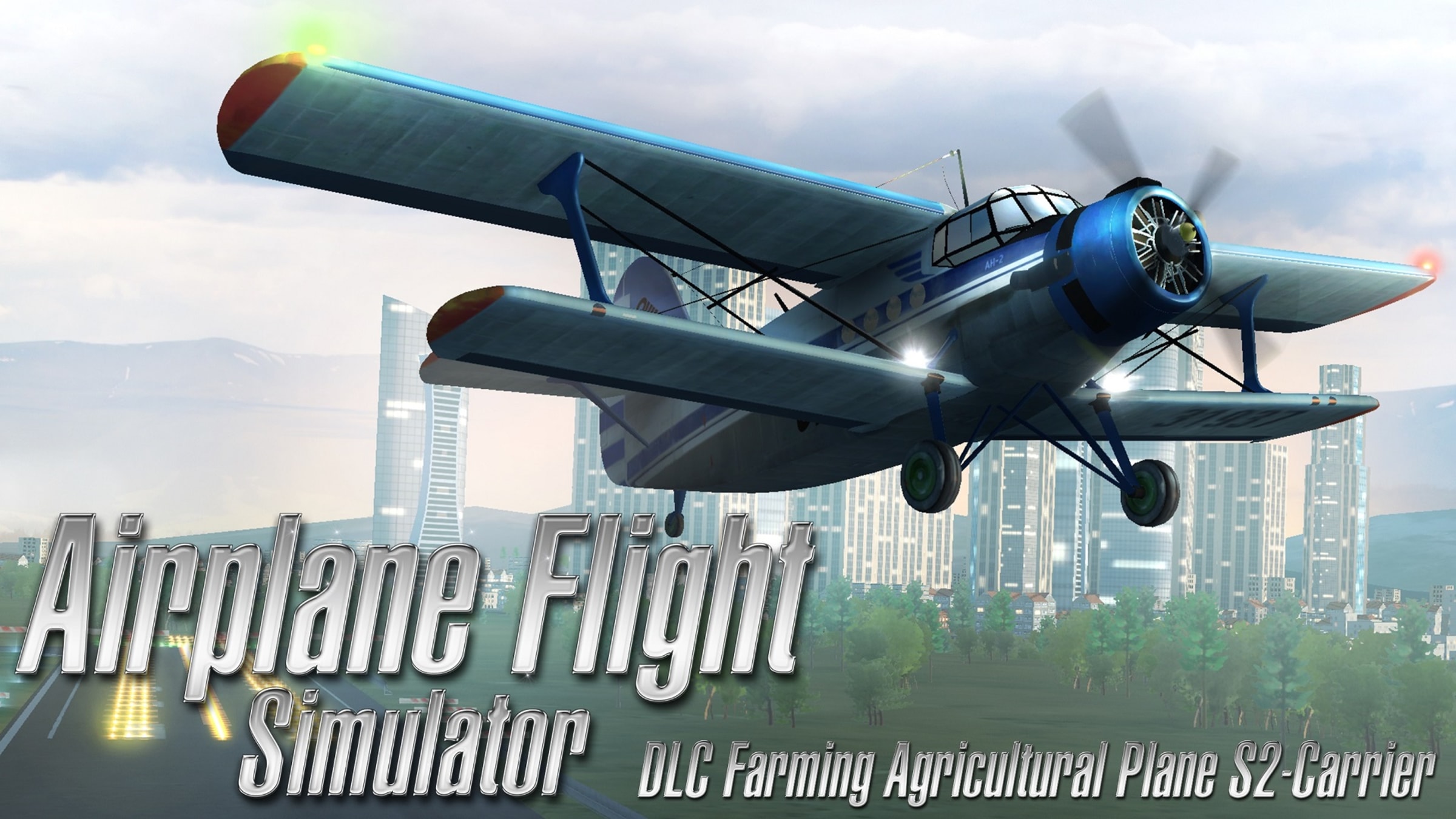 Airplane Flight Simulator DLC - Farming Agricultural Plane S2-Carrier ...