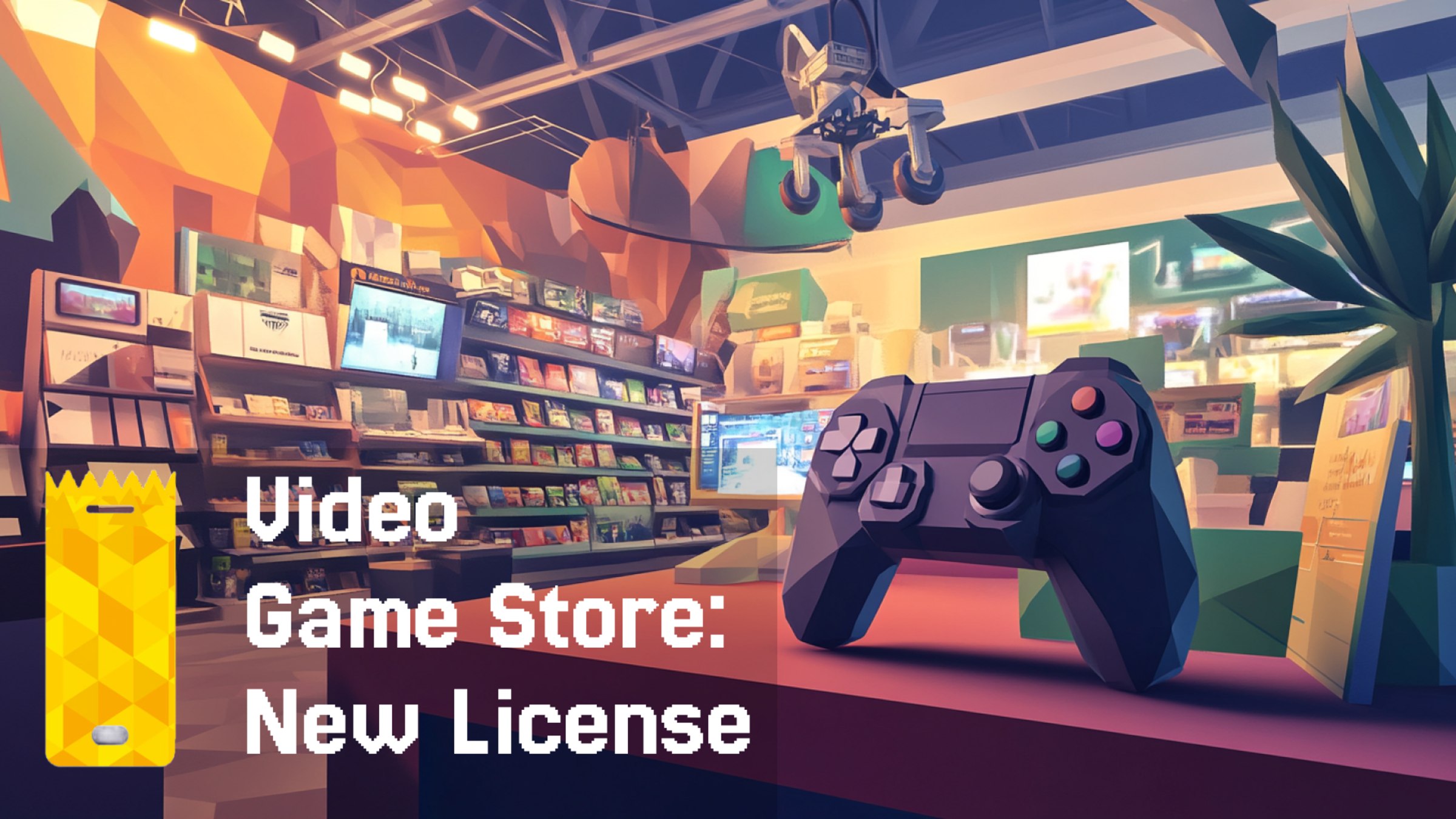 Video Game Store: New License for Nintendo Switch - Nintendo Official ...
