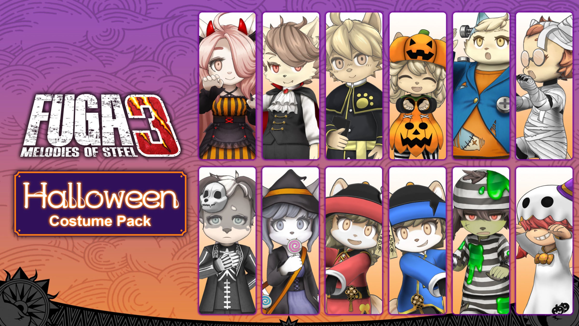 Fuga: Melodies of Steel 3 - Halloween Costume Pack for Nintendo Switch ...