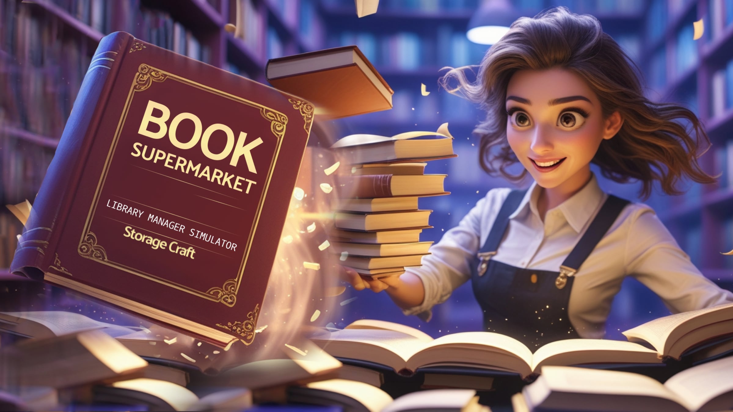 Book Supermarket: Library Manager Simulator Storage Craft para Nintendo Switch - Site Oficial da ...