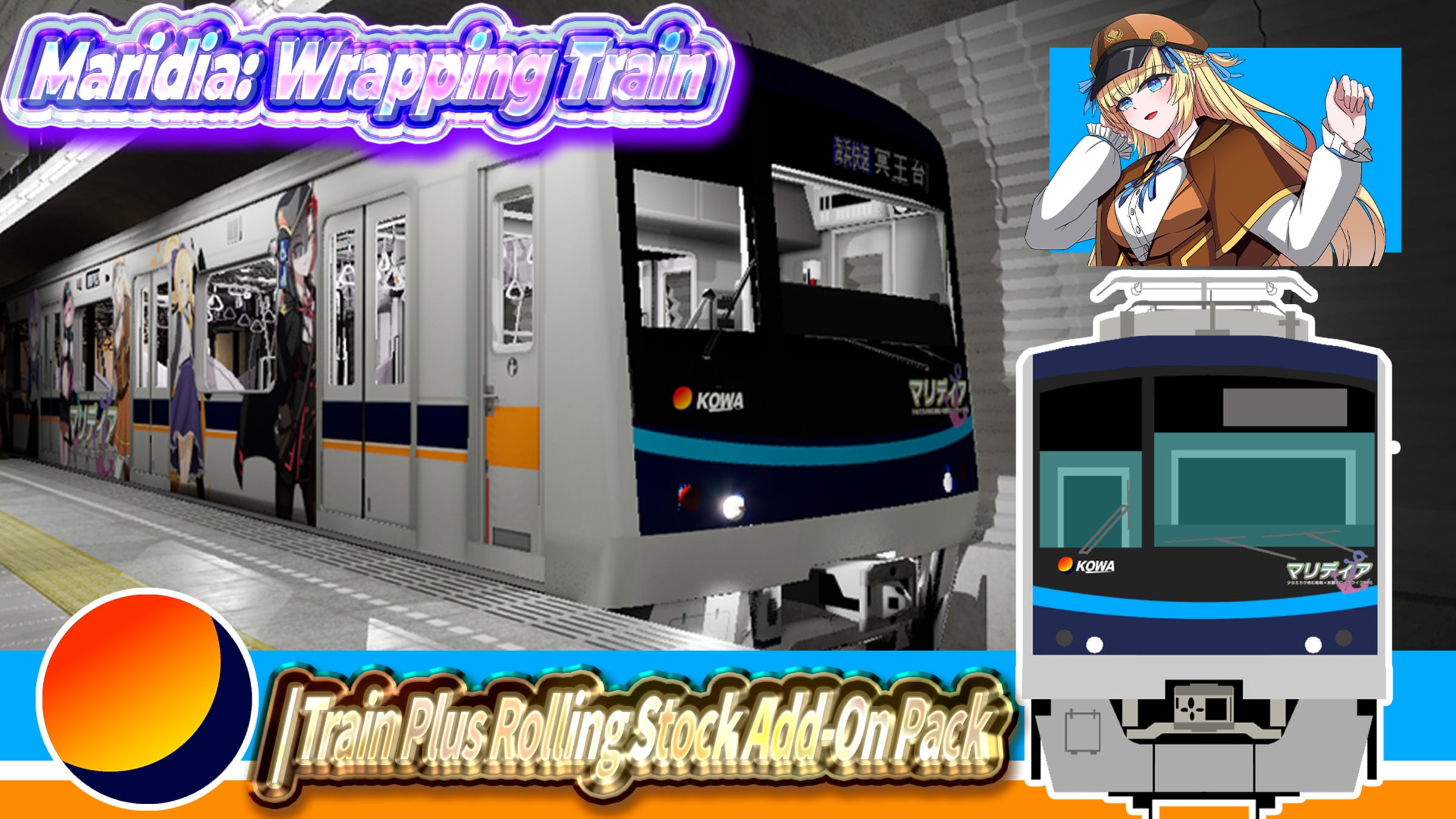 Maridia: Wrapping Train | Train Plus Rolling Stock Add-On Pack for ...