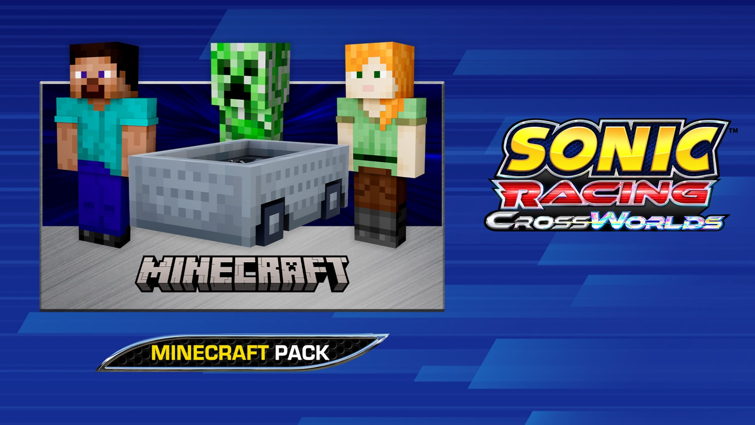 Sonic Racing: CrossWorlds - Minecraft Pack for Nintendo Switch ...