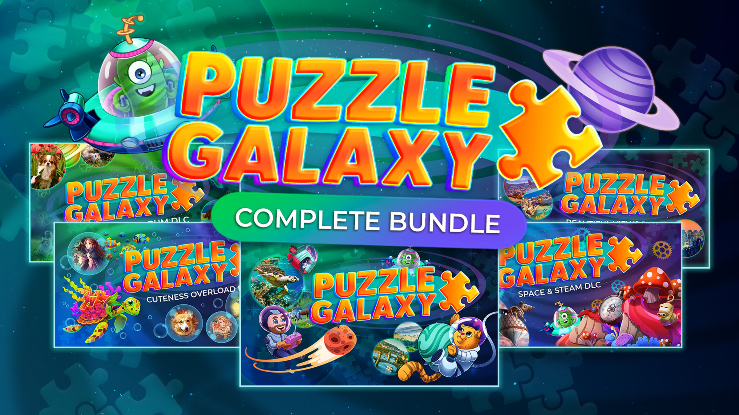 Puzzle Galaxy: Complete Bundle - 165 puzzles para Nintendo Switch ...