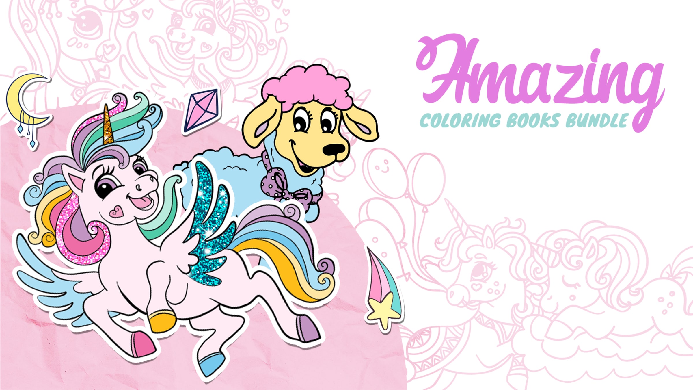 mia and me unicorn coloring pages