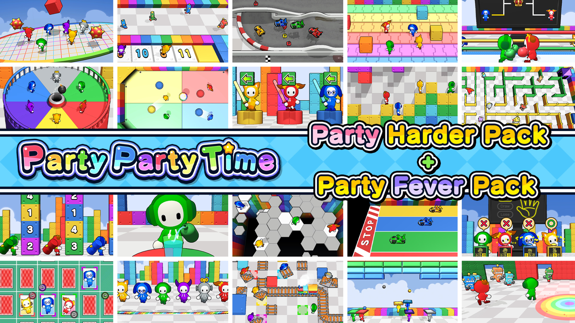 Party Harder Pack + Party Fever Pack for Nintendo Switch - Nintendo ...