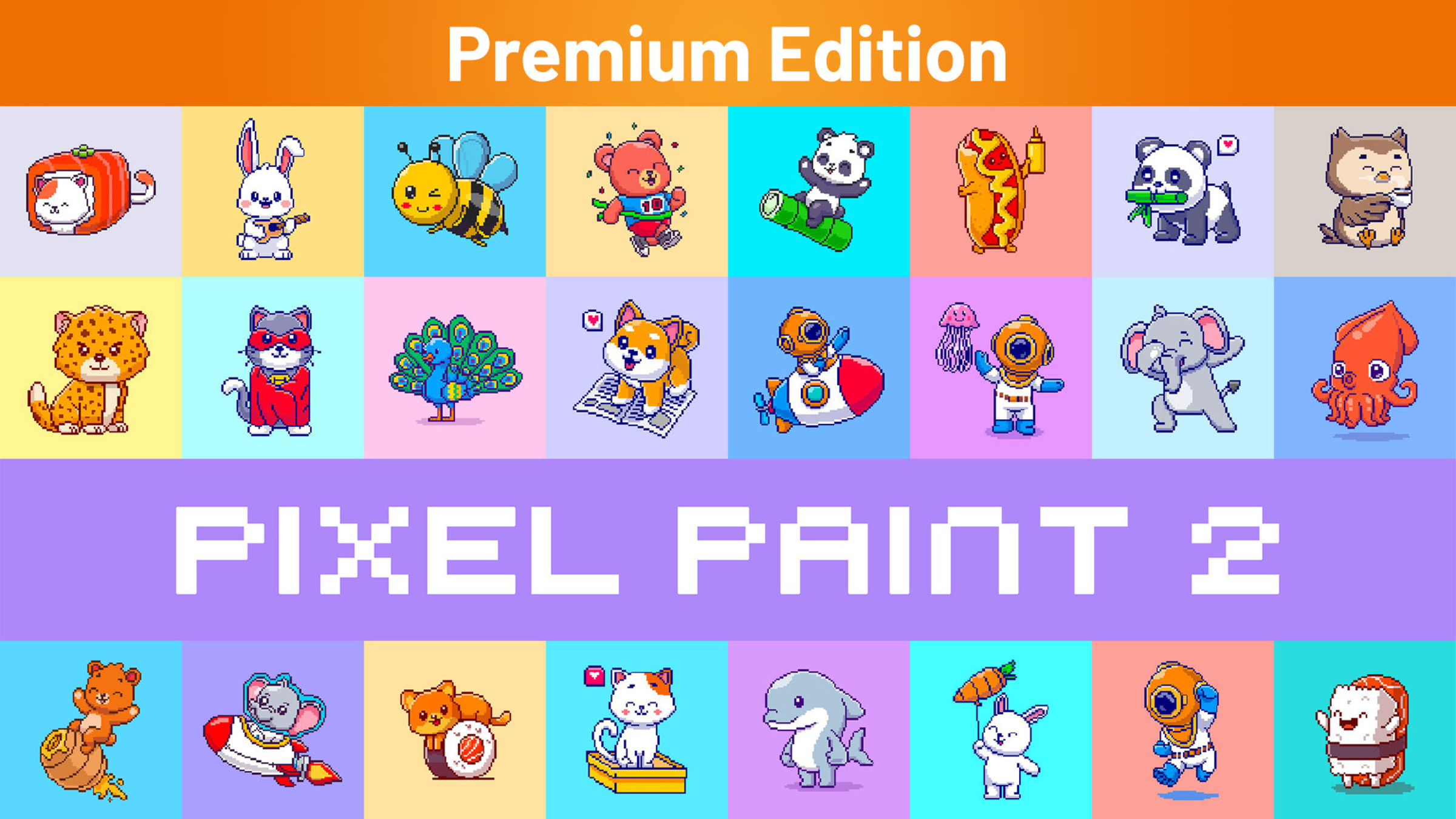 Pixel Paint 2 Premium Edition for Nintendo Switch - Nintendo Official Site