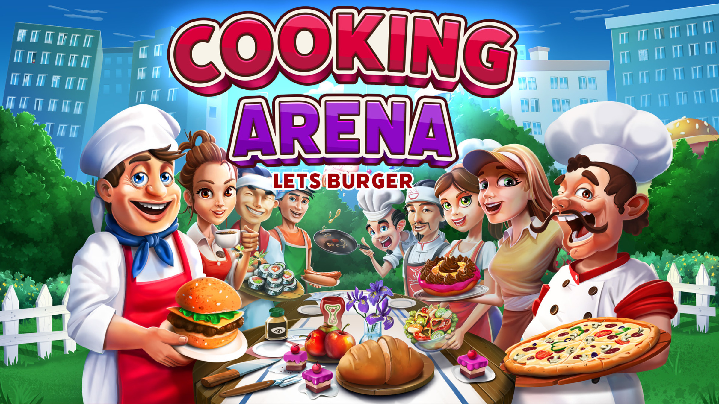 Cooking Arena Lets Burger for Nintendo Switch - Nintendo Official Site