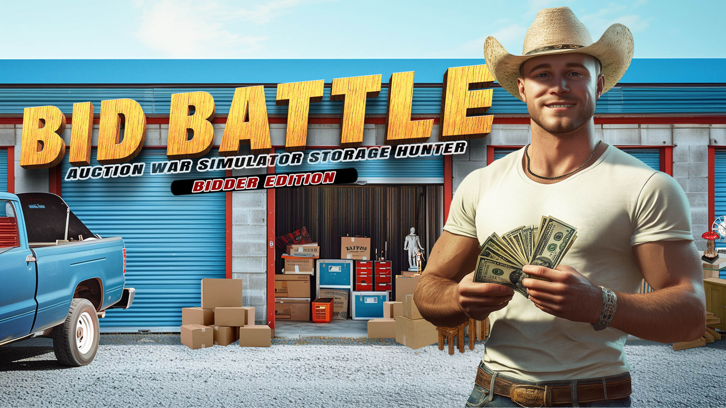 Bid Battle: Auction War Simulator Storage Hunter - Bidder Edition para ...
