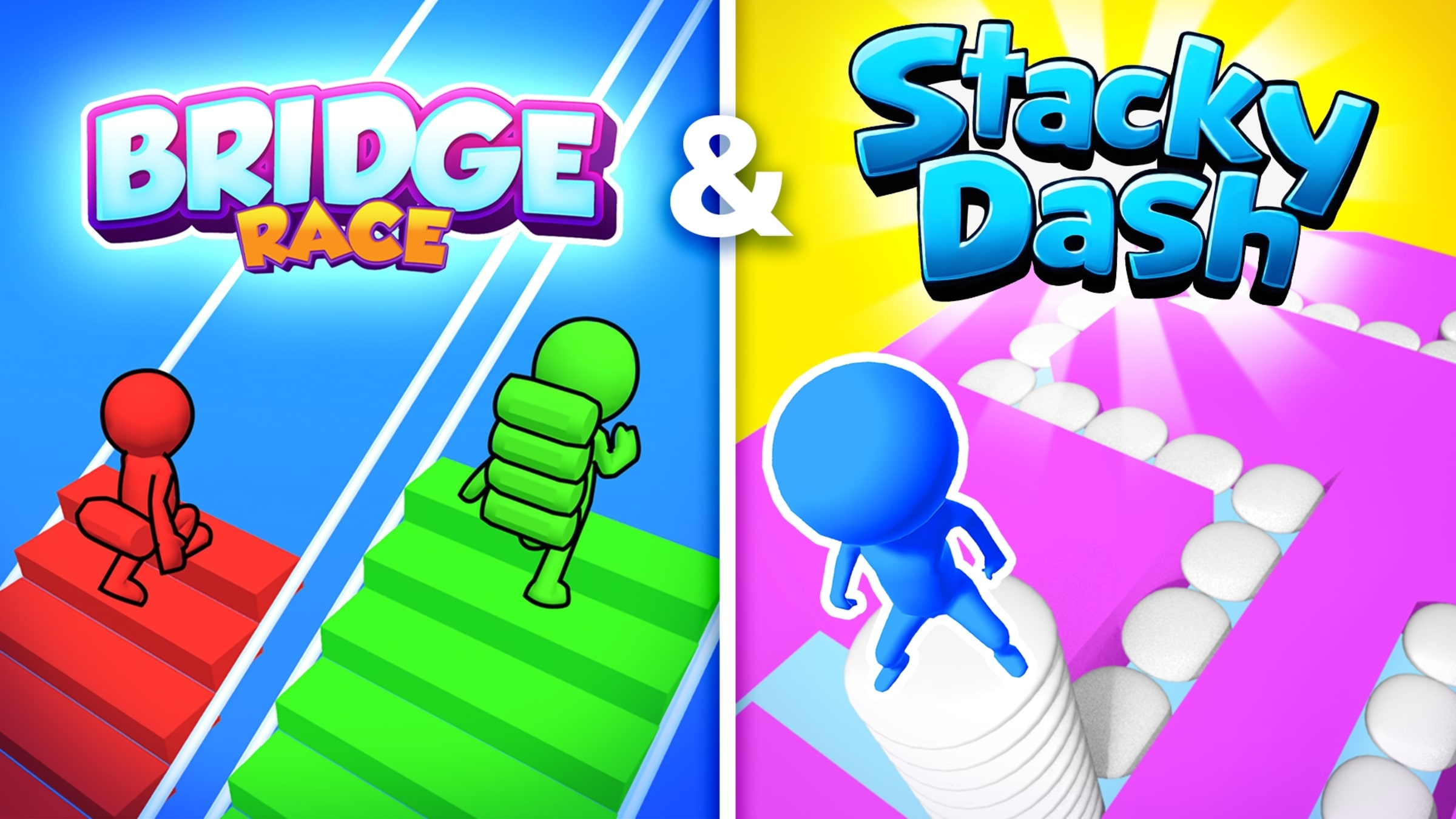 Bridge Race & Stacky Dash para Nintendo Switch - Sitio Oficial de Nintendo para Argentina
