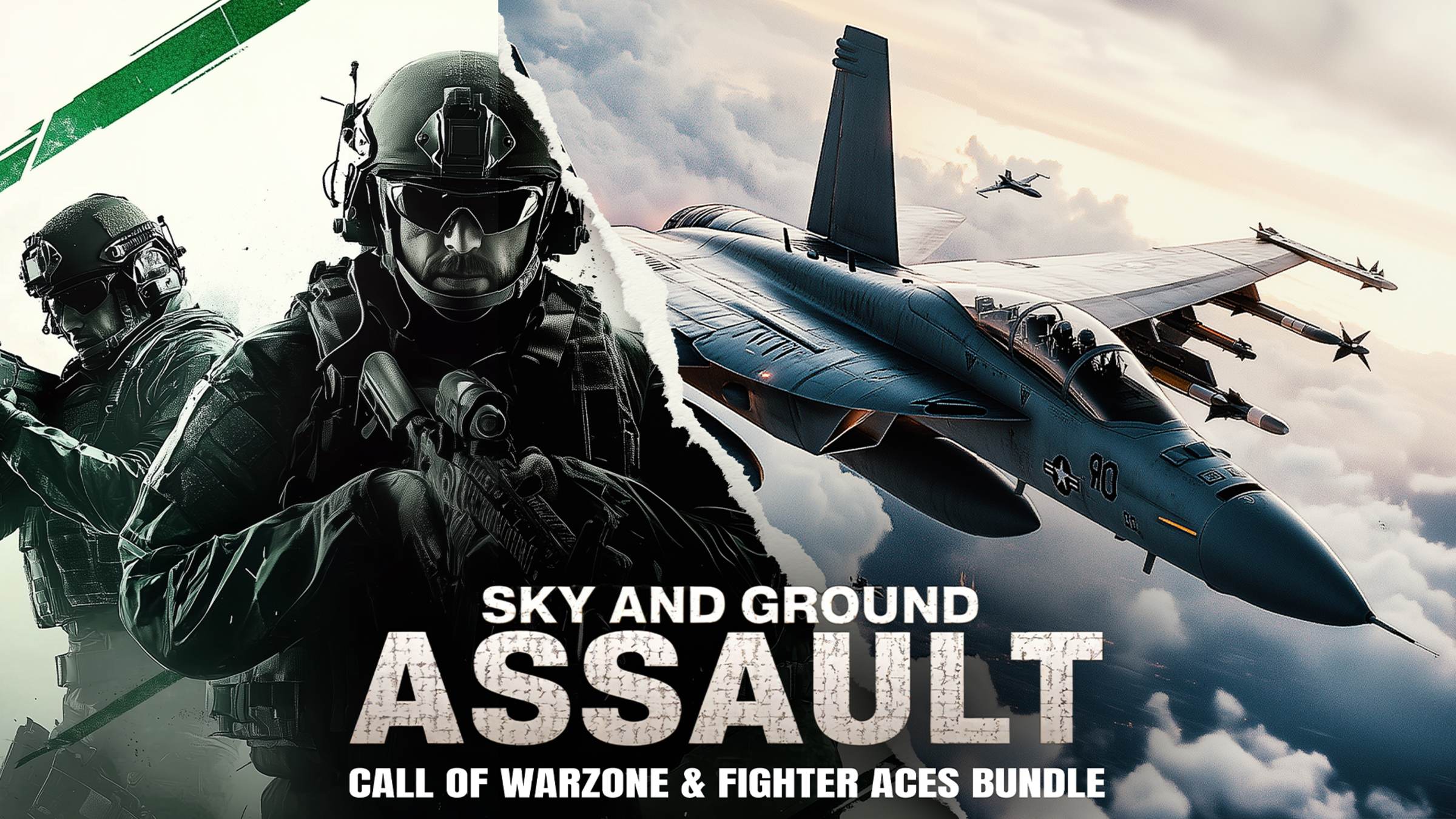 Sky and Ground Assault - Call of Warzone & Fighter Aces Bundle para ...