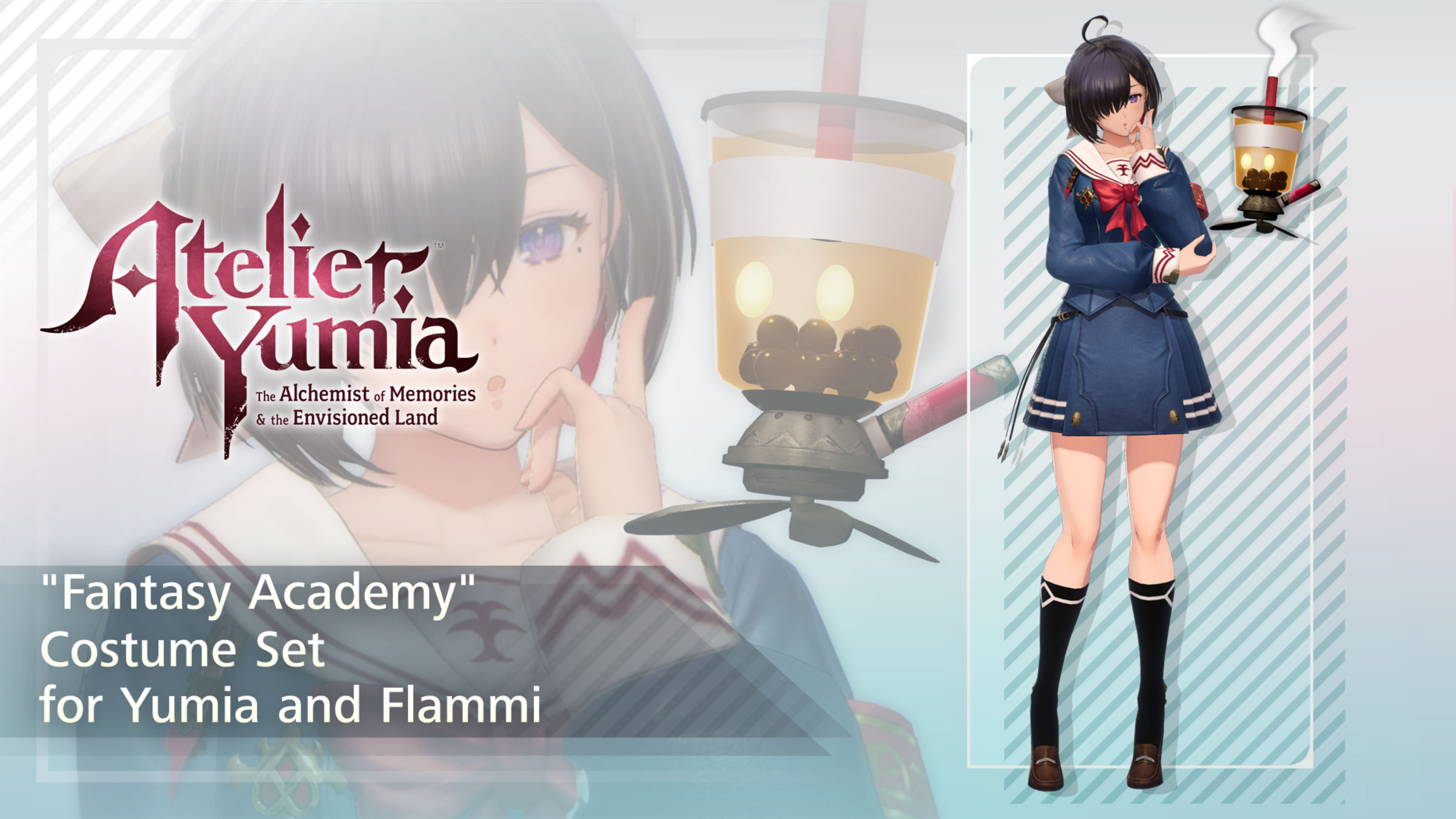 "Fantasy Academy" Costume Set for Yumia and Flammi for Nintendo Switch ...