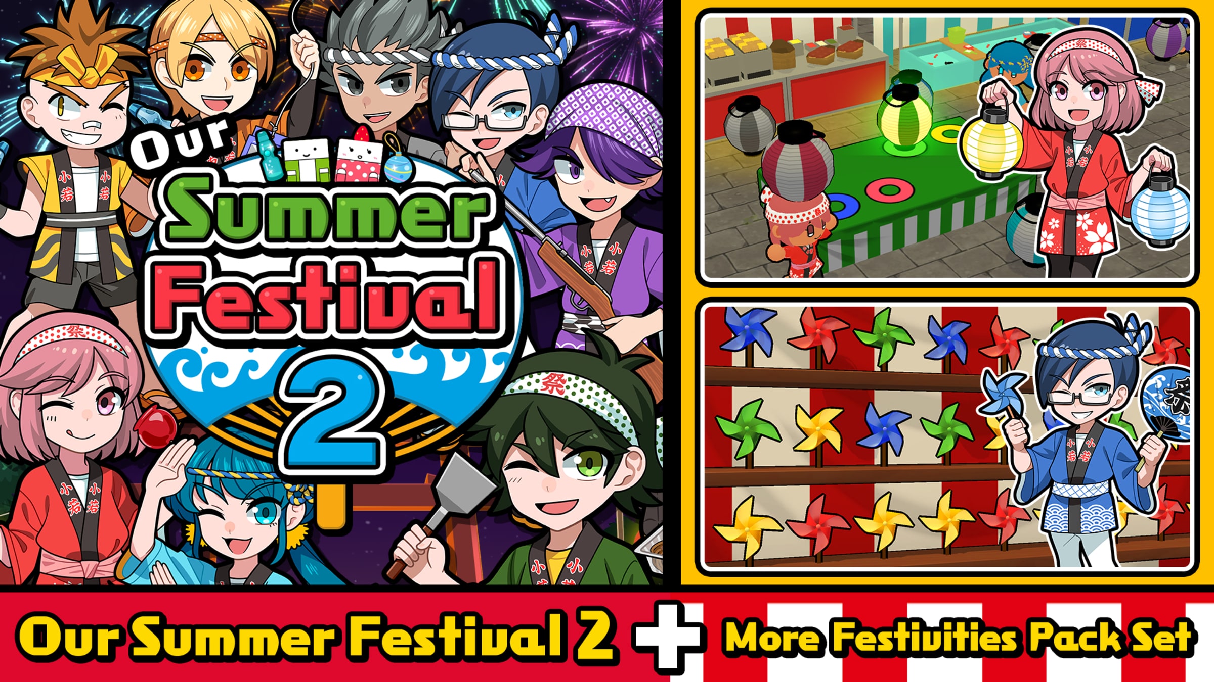 Our Summer Festival 2 + More Festivities Pack Set para Nintendo Switch - Site Oficial da ...