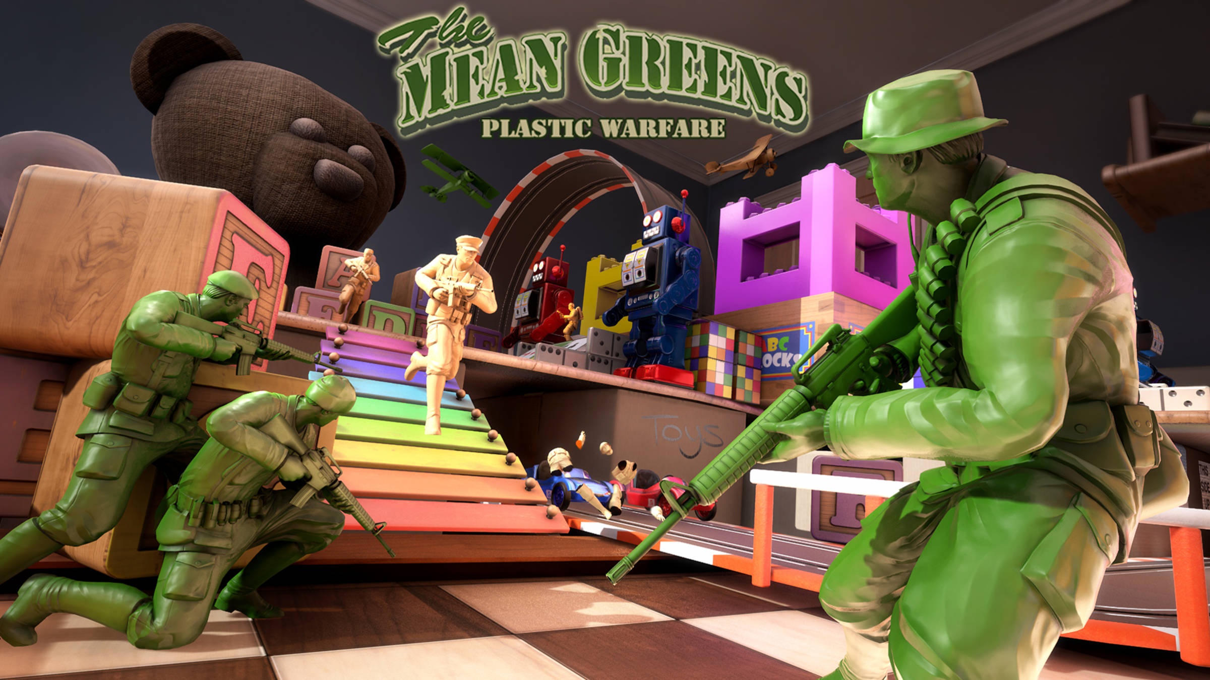 The Mean Greens - Plastic Warfare for Nintendo Switch - Nintendo ...