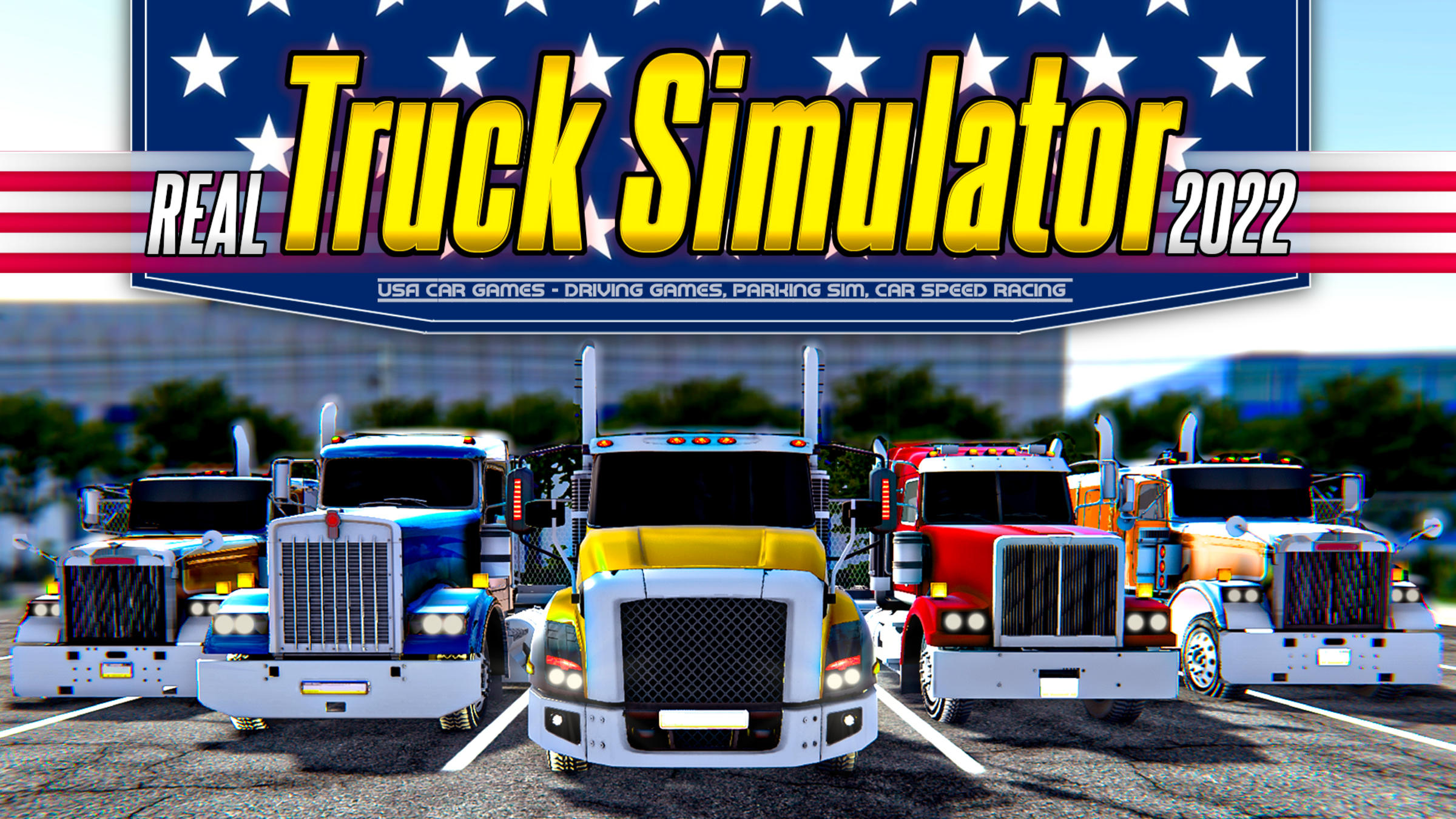Real Truck Simulator USA Car Games - Driving Games, Parking Sim, Car ...