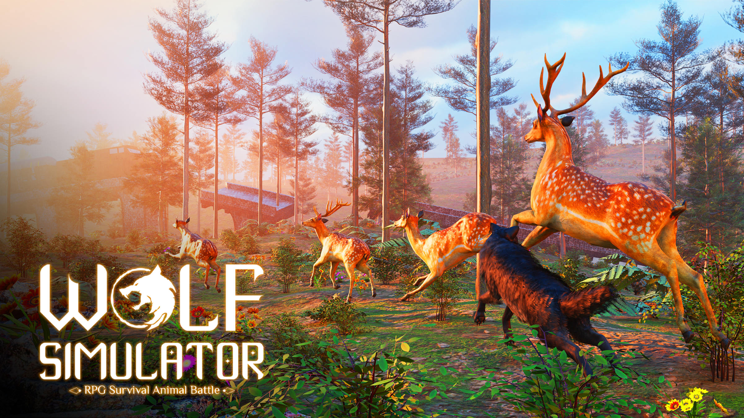 Wolf Simulator: RPG Survival Animal Battle for Nintendo Switch ...