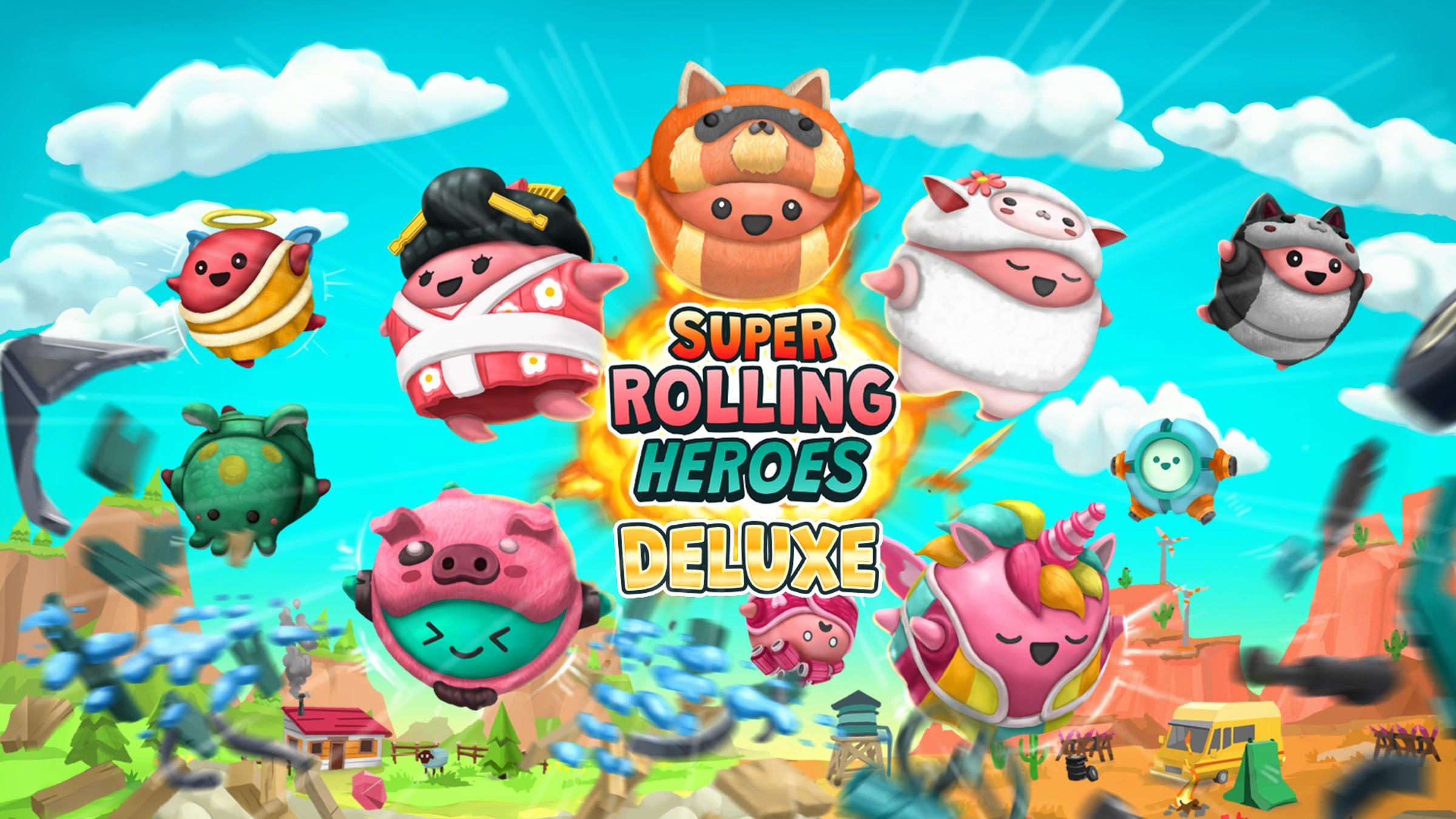 Super Rolling Heroes Deluxe for Nintendo Switch - Nintendo Official ...