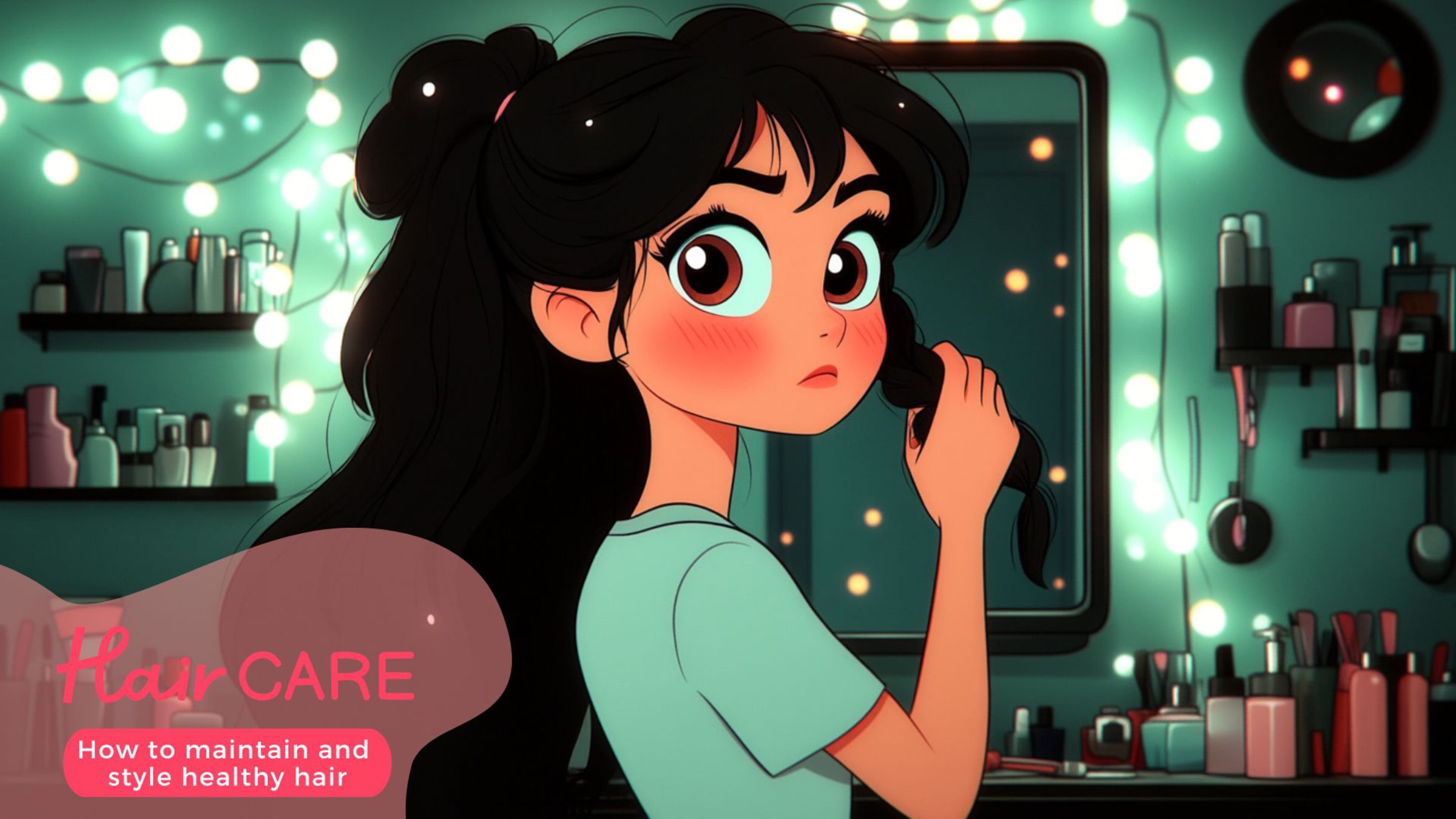 Hair care: How to maintain and style healthy hair for Nintendo Switch ...
