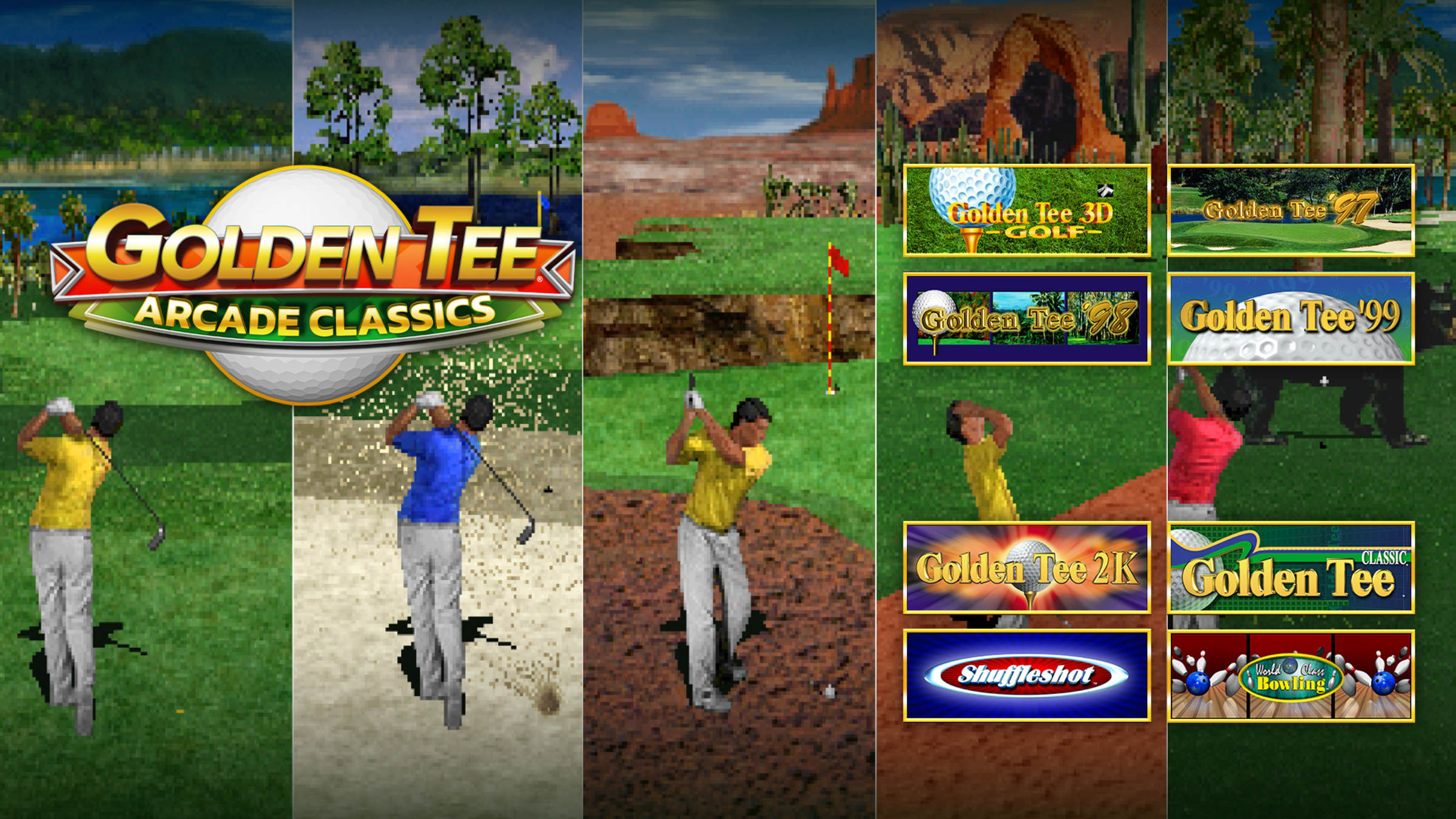 Golden Tee Arcade Classics for Nintendo Switch - Nintendo Official Site