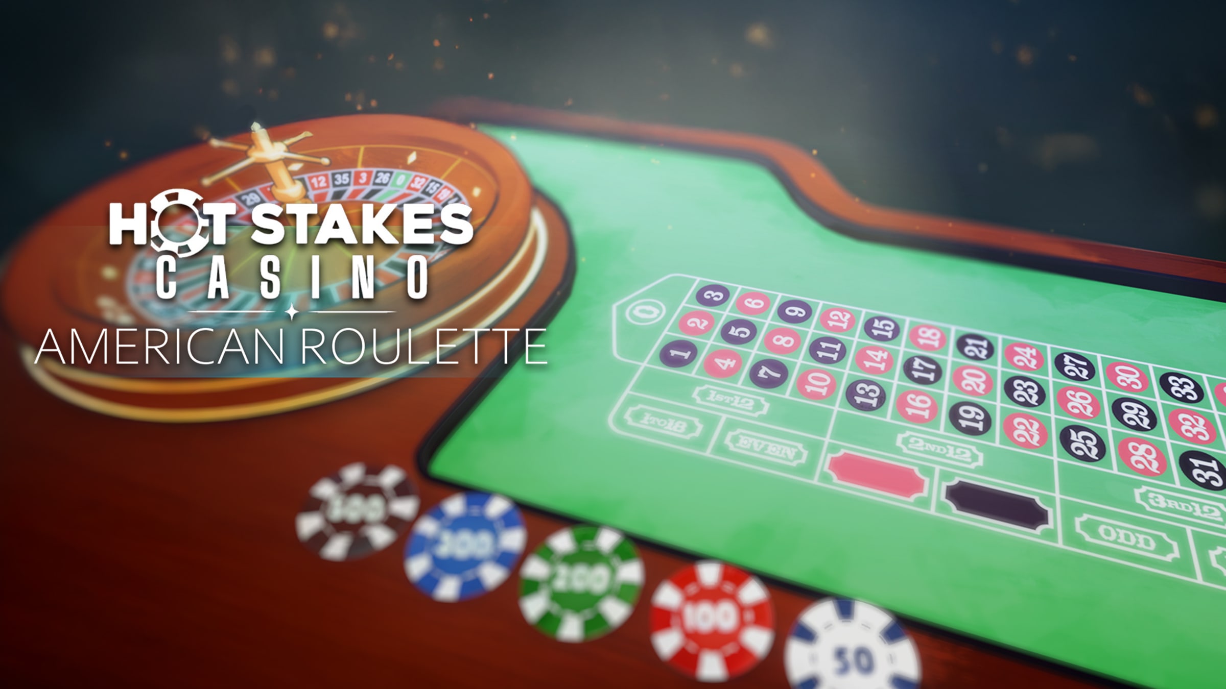 american roulette table