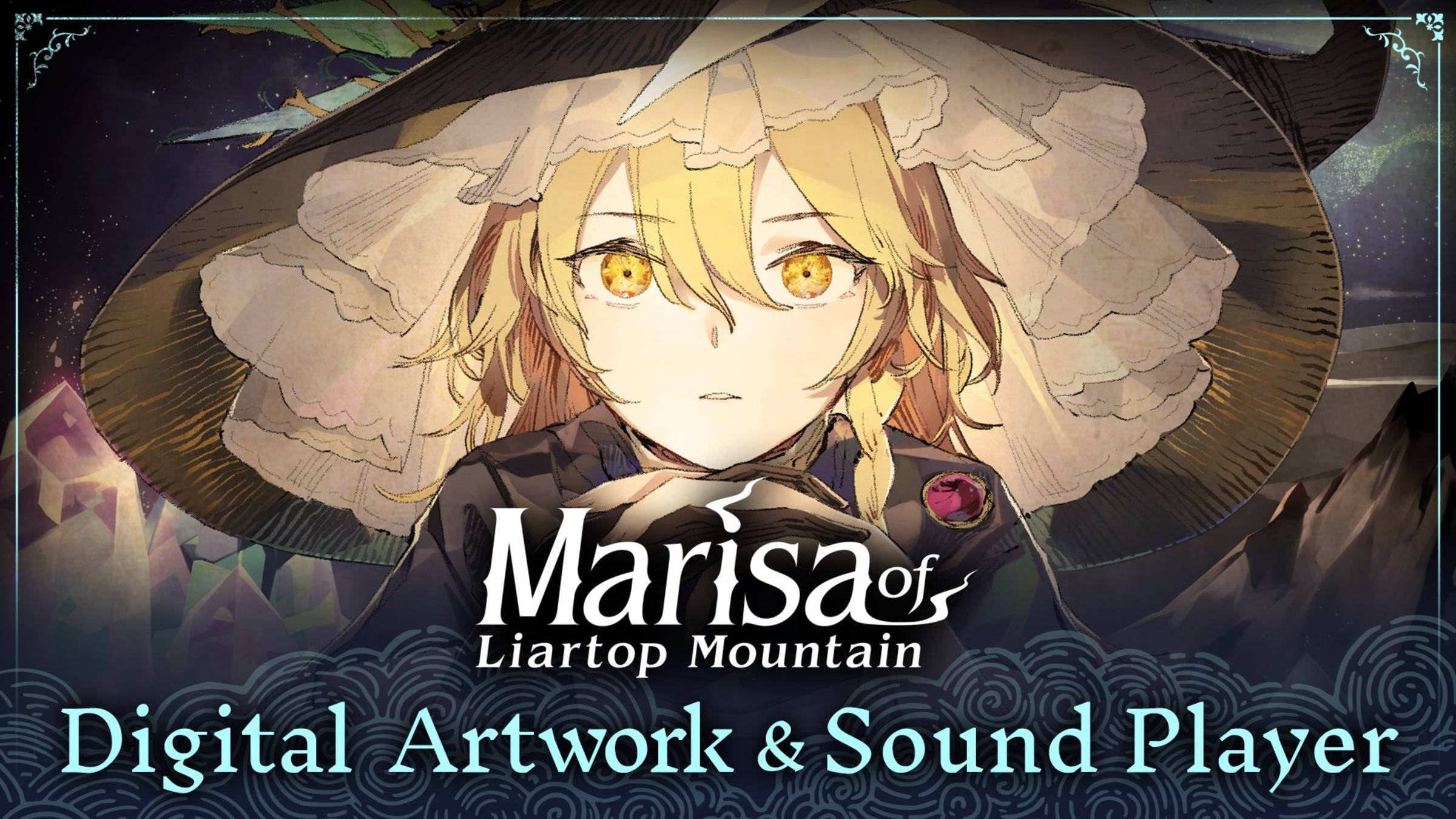 Marisa of Liartop Mountain Digital Artwork & Sound Player for Nintendo ...
