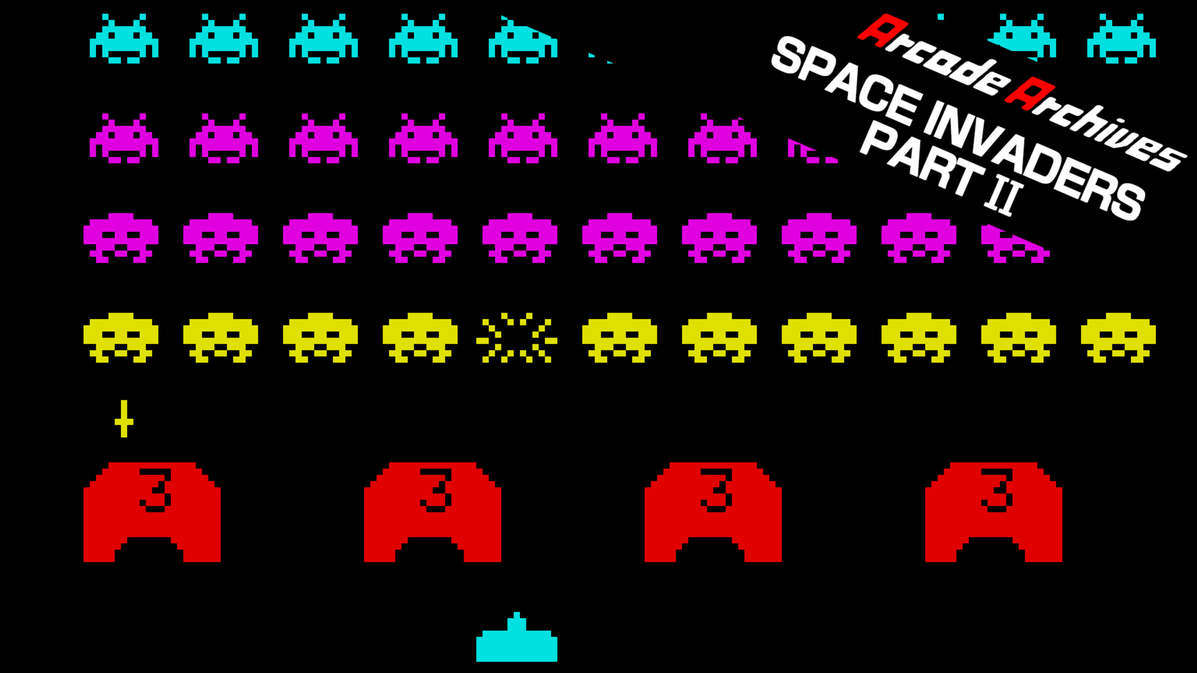 Arcade Archives SPACE INVADERS PART II para Nintendo Switch - Sitio ...