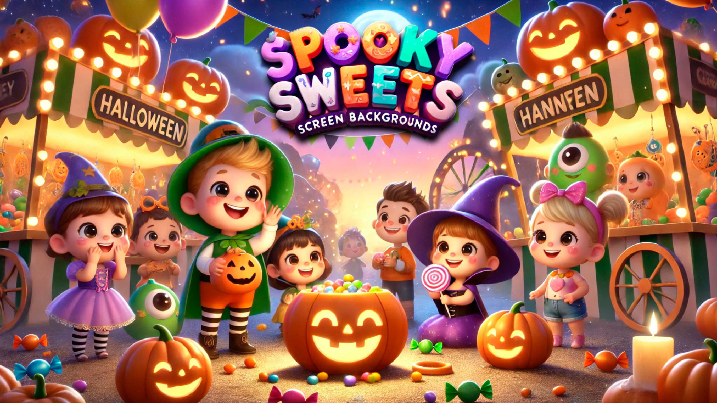 Spooky Sweets: Screen Backgrounds for Nintendo Switch - Nintendo ...